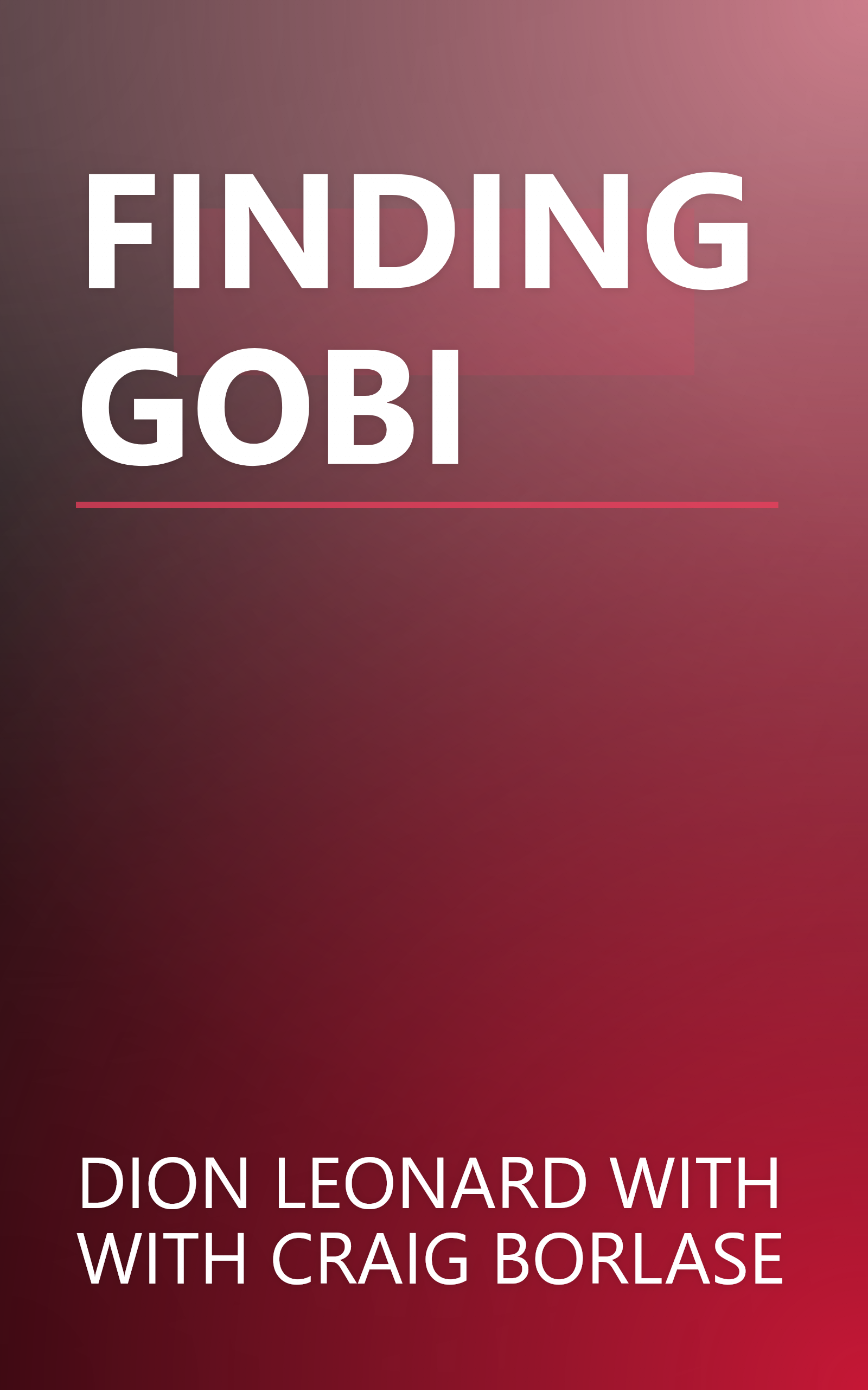 FINDING GOBI book cover