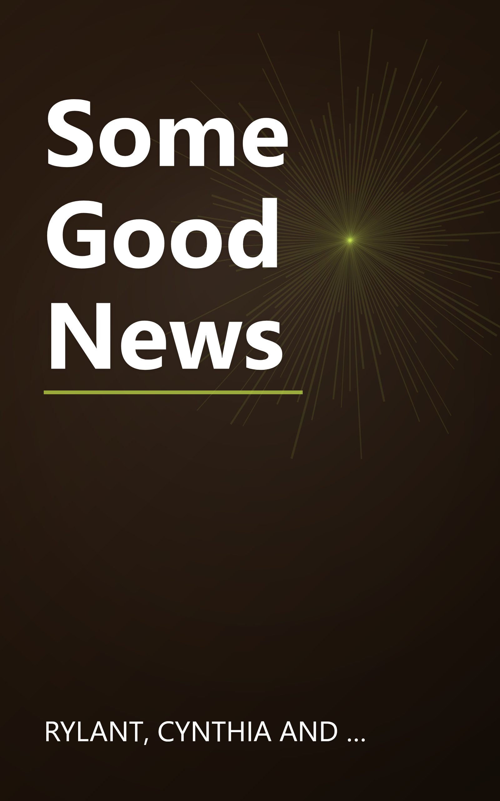 Some Good News book cover