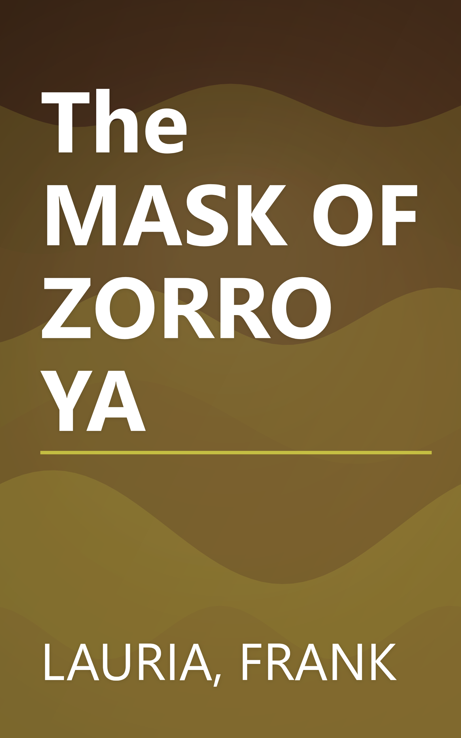 The MASK OF ZORRO YA book cover