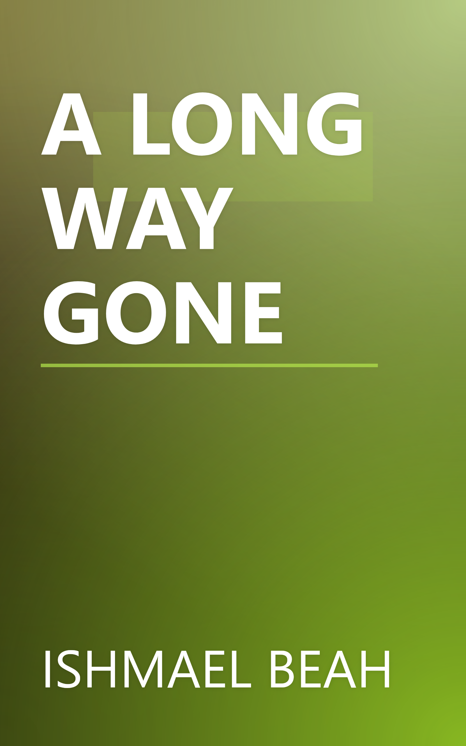 A LONG WAY GONE book cover