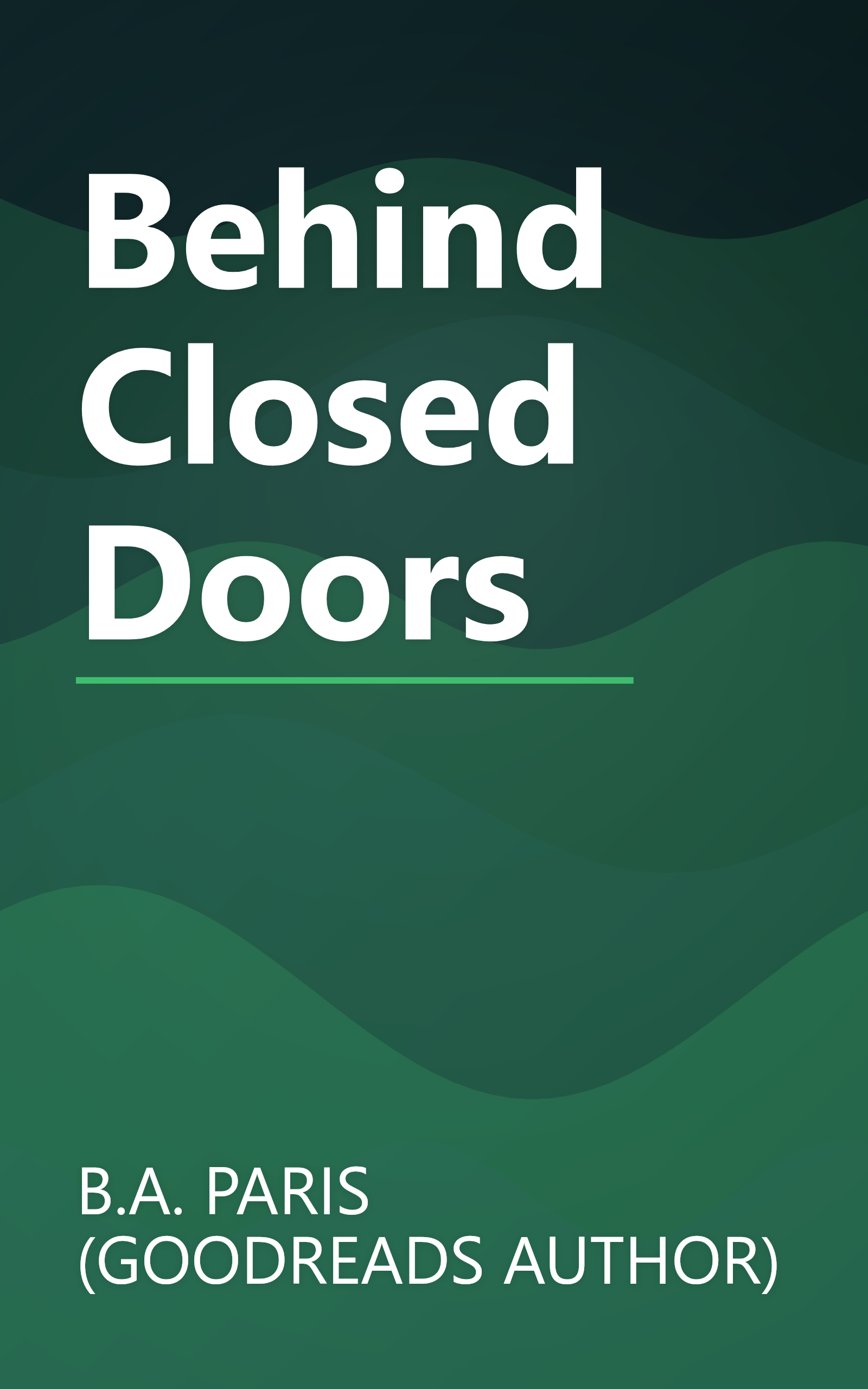 Behind Closed Doors book cover