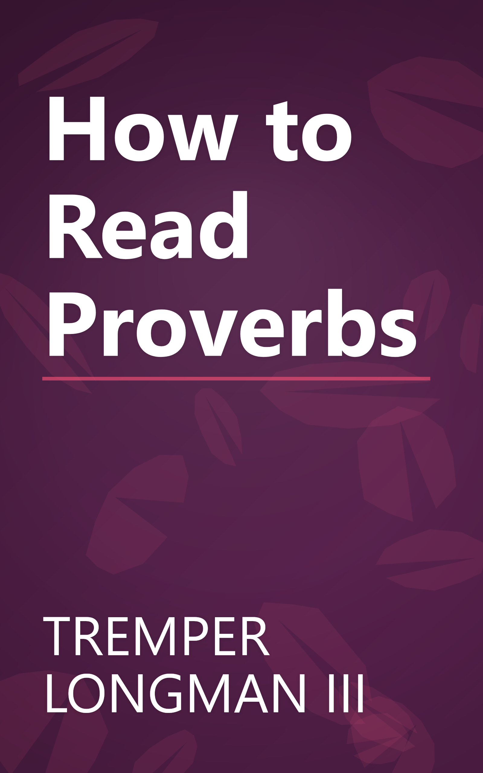 How to Read Proverbs book cover
