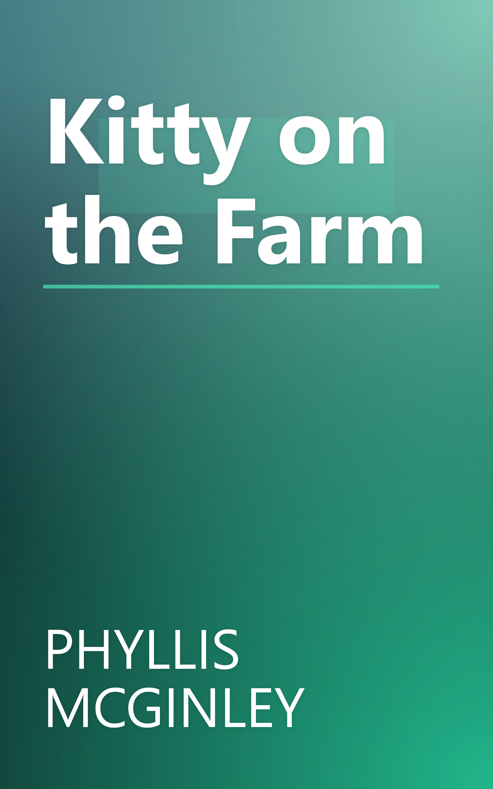 Kitty on the Farm book cover