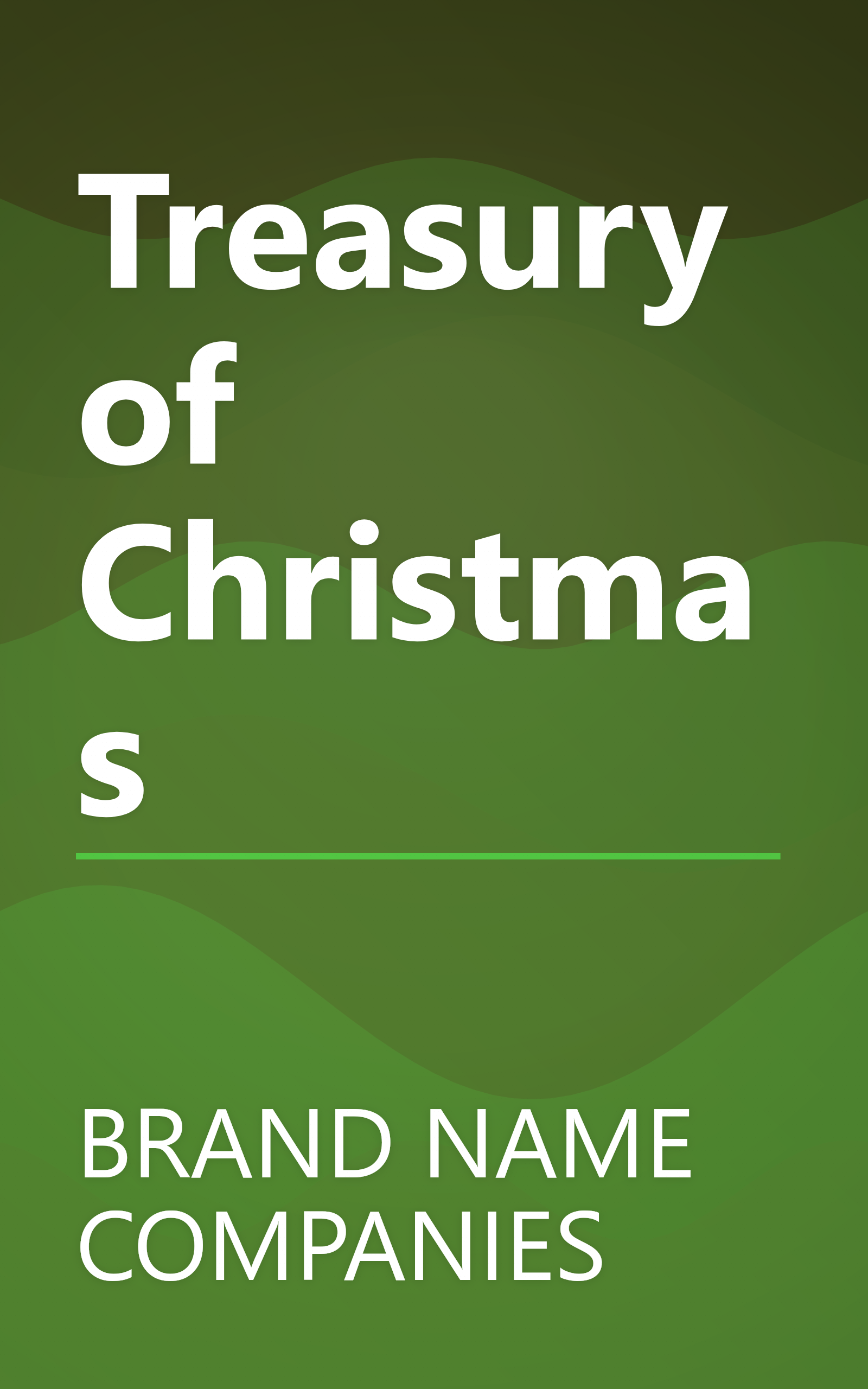 Treasury of Christmas book cover
