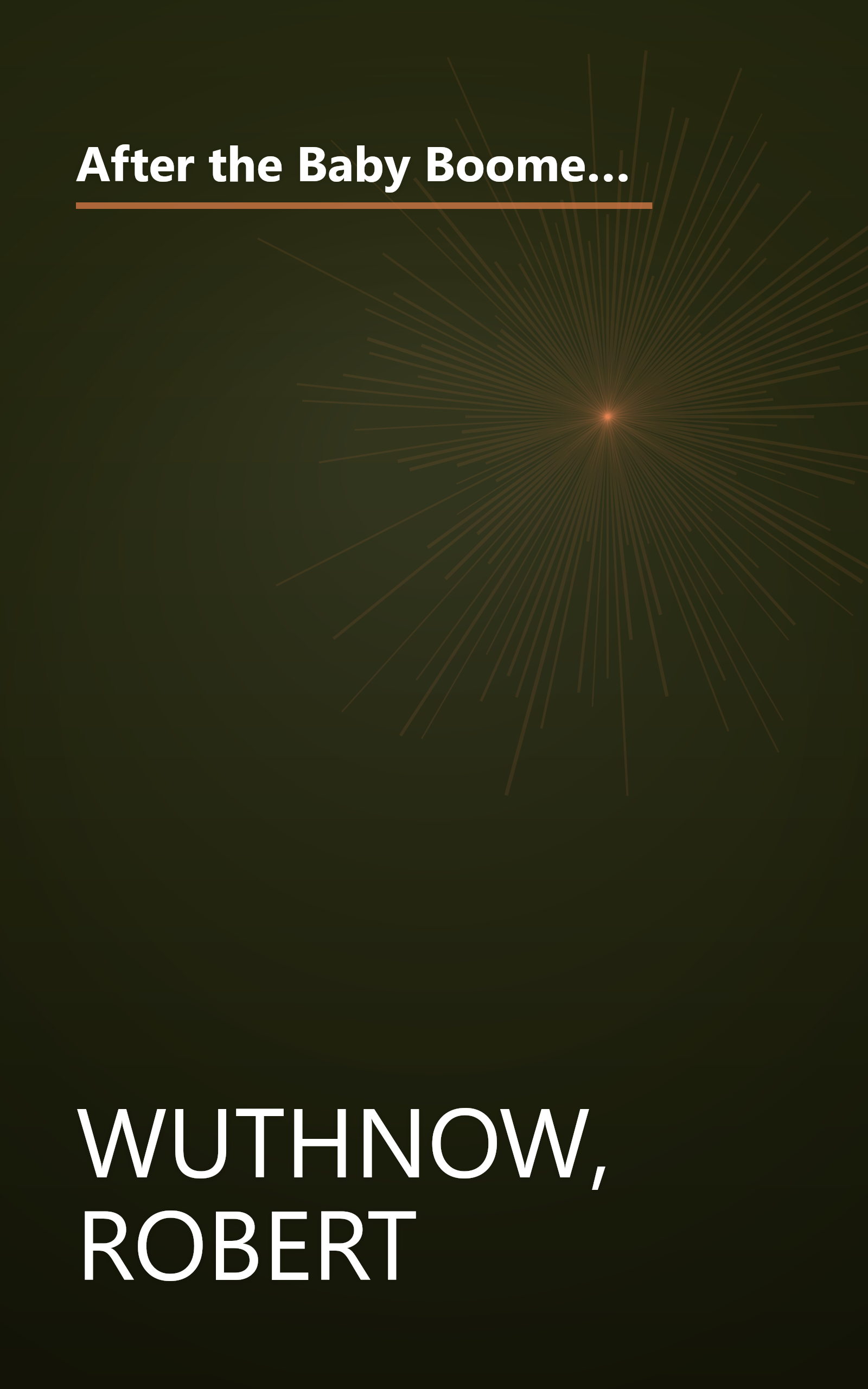 After the Baby Boomers: How Twenty- and Thirty-Somethings Are Shaping the Future of American Religion book cover