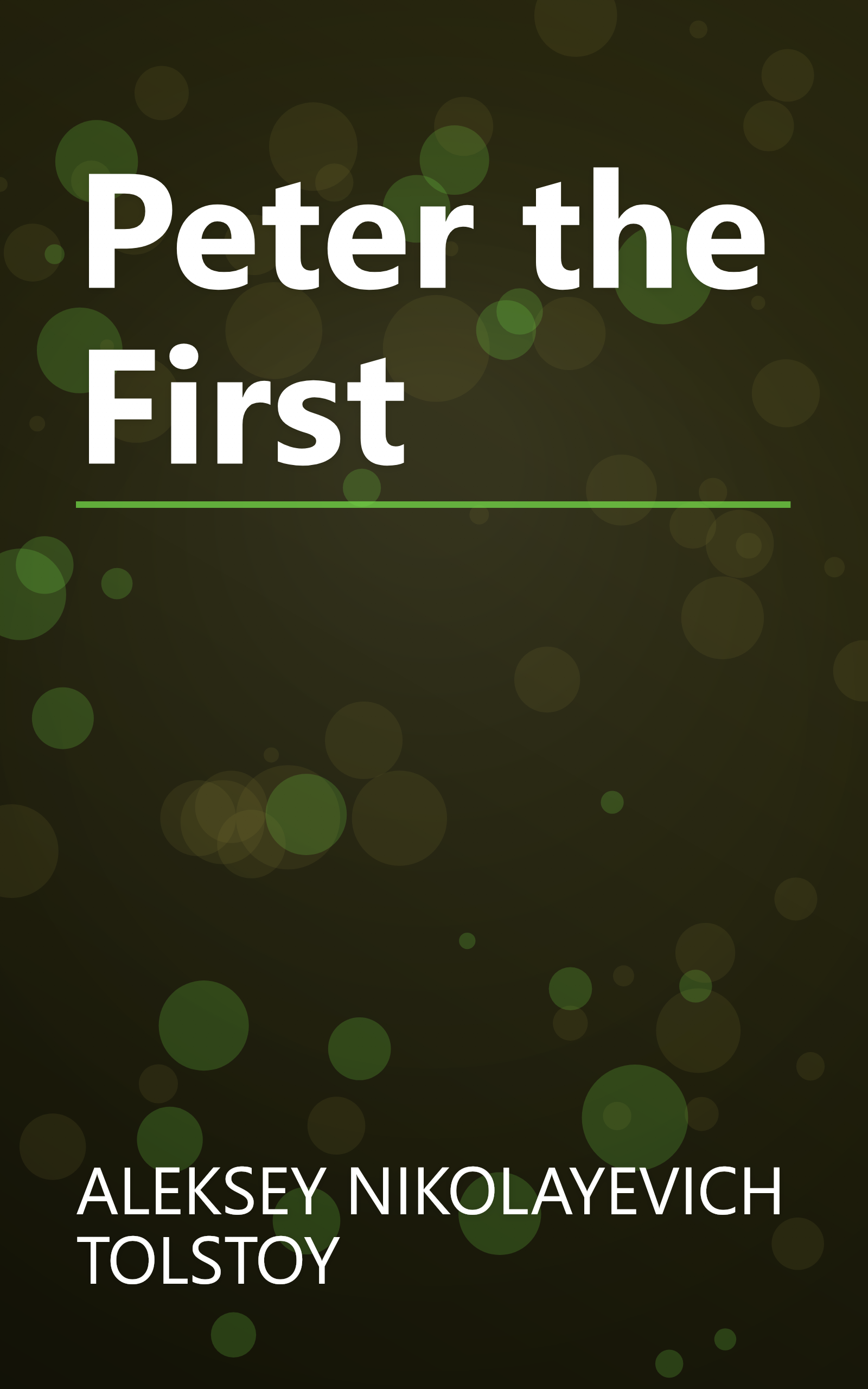 Peter the First book cover