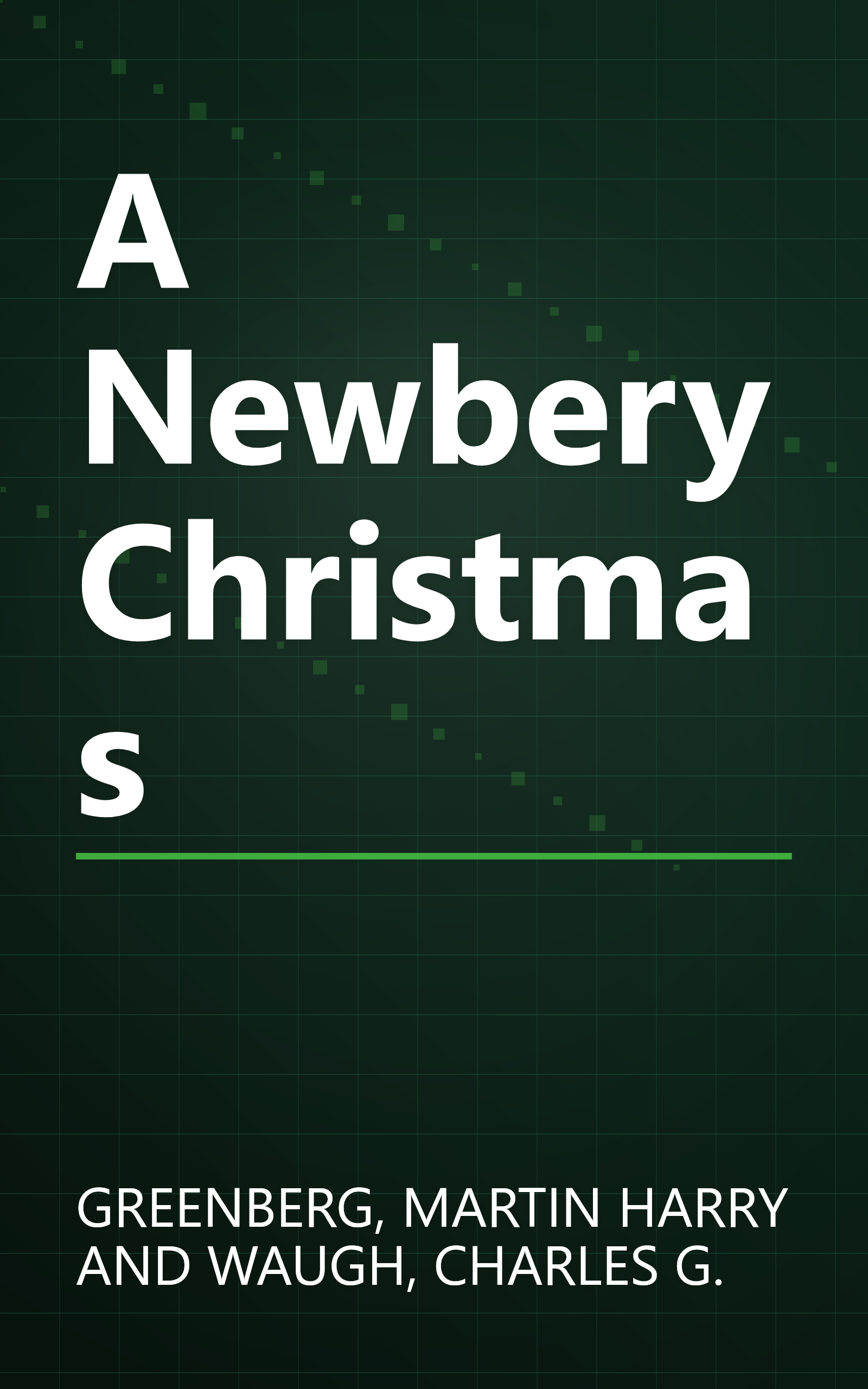 A Newbery Christmas book cover