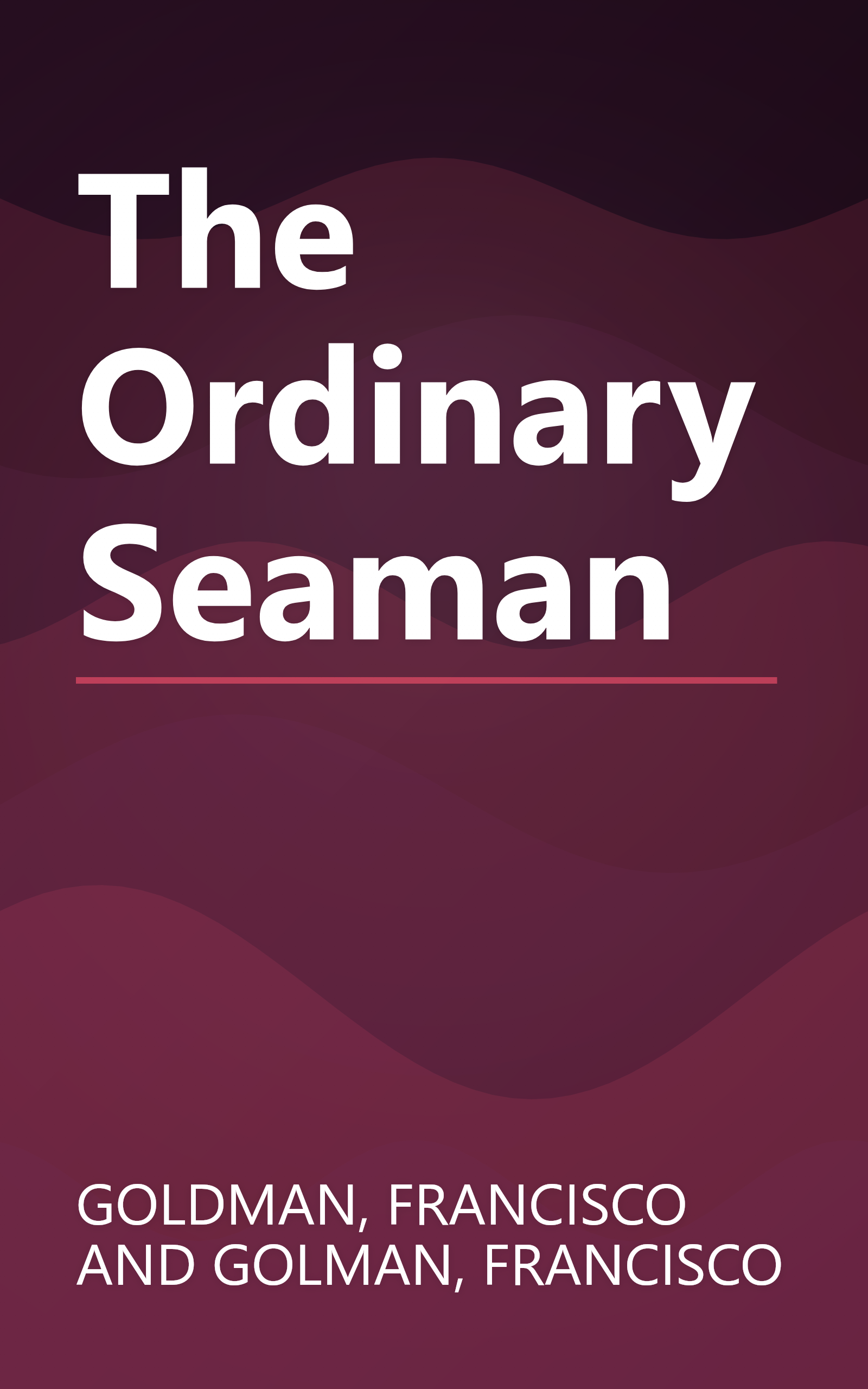 The Ordinary Seaman book cover
