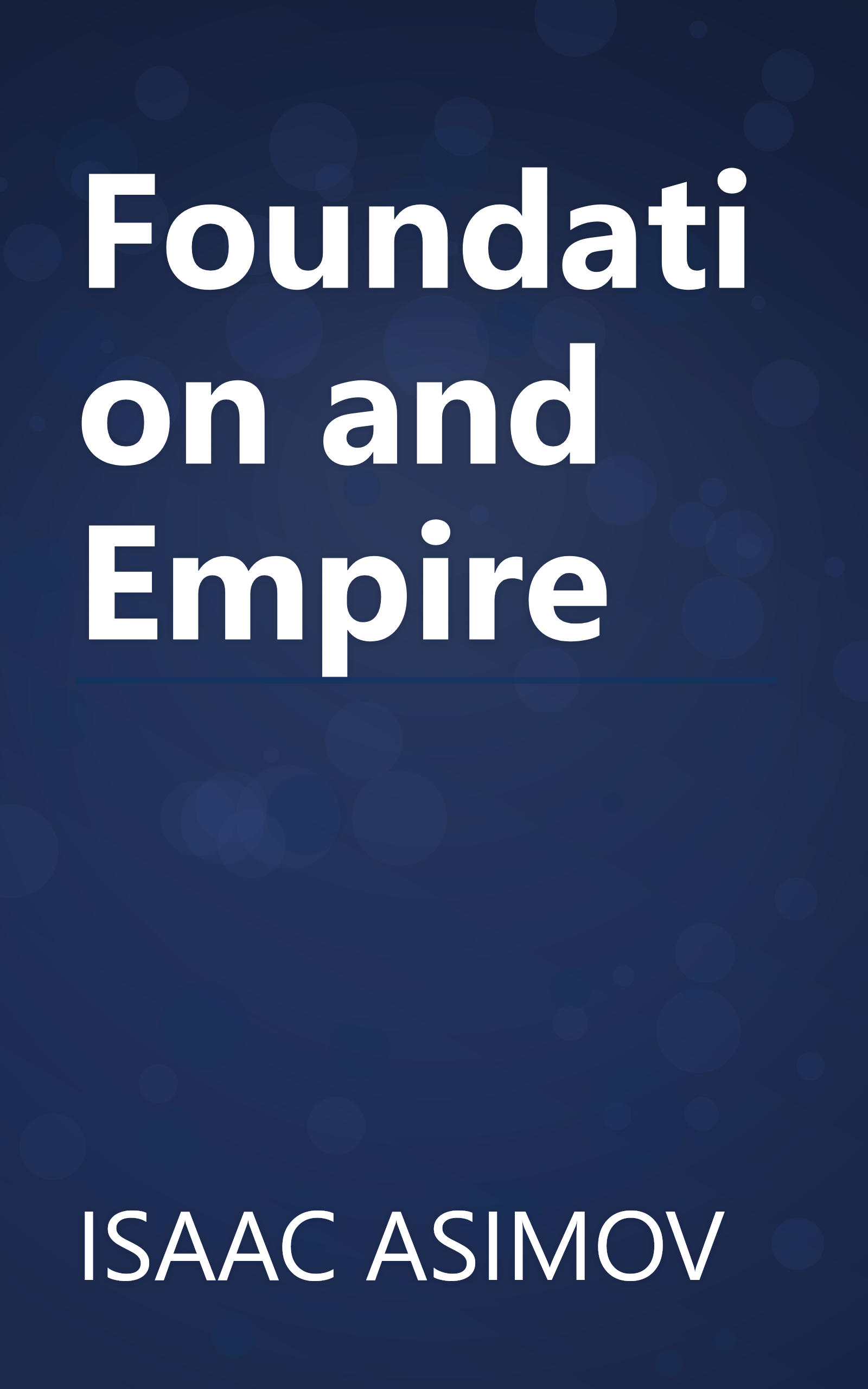 Foundation and Empire book cover