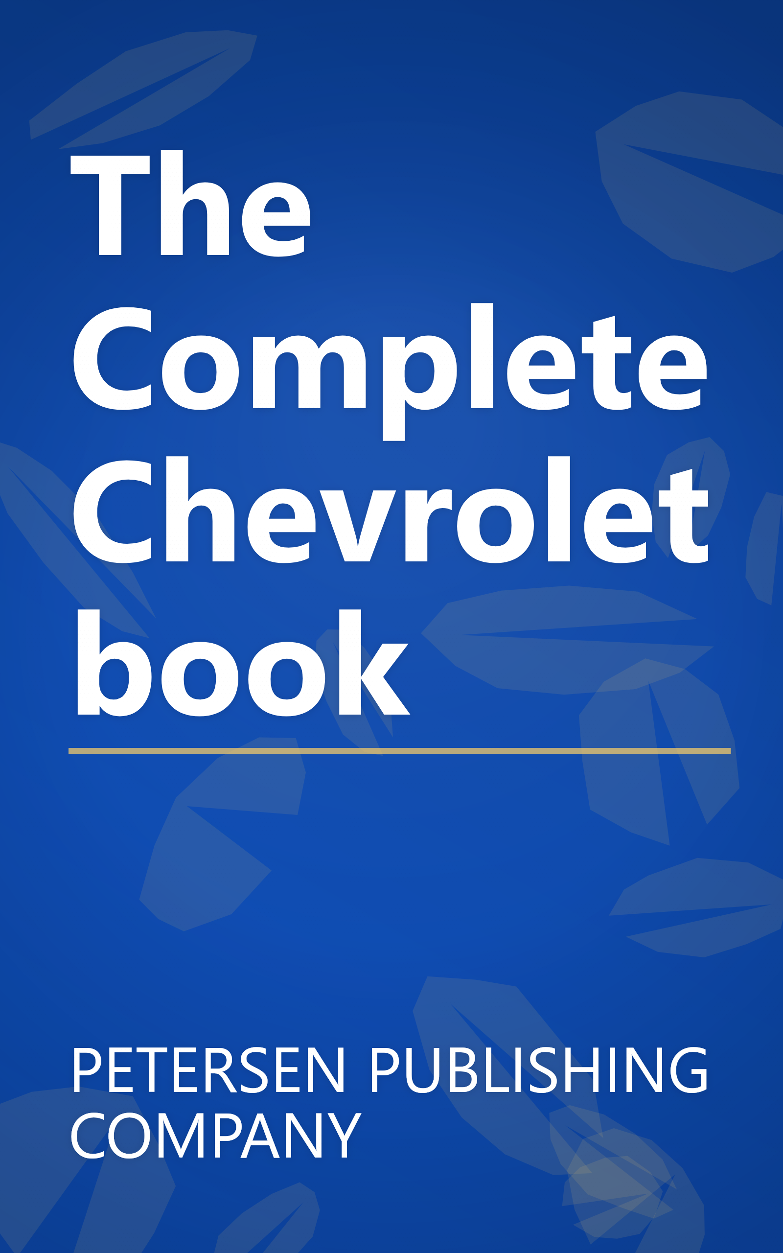 The Complete Chevrolet book book cover