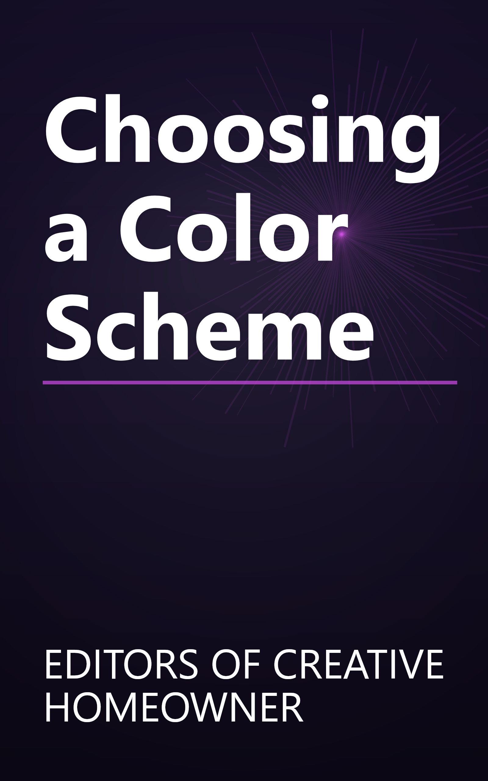 Choosing a Color Scheme book cover