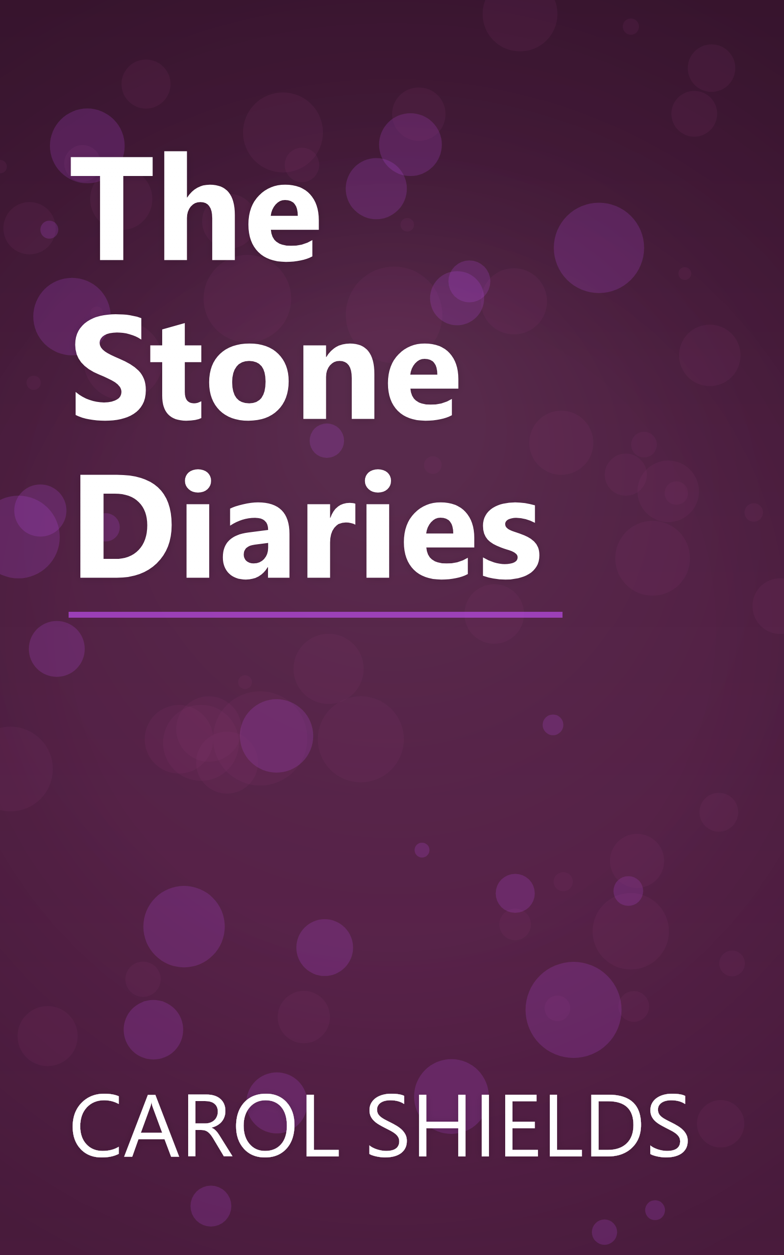 The Stone Diaries book cover