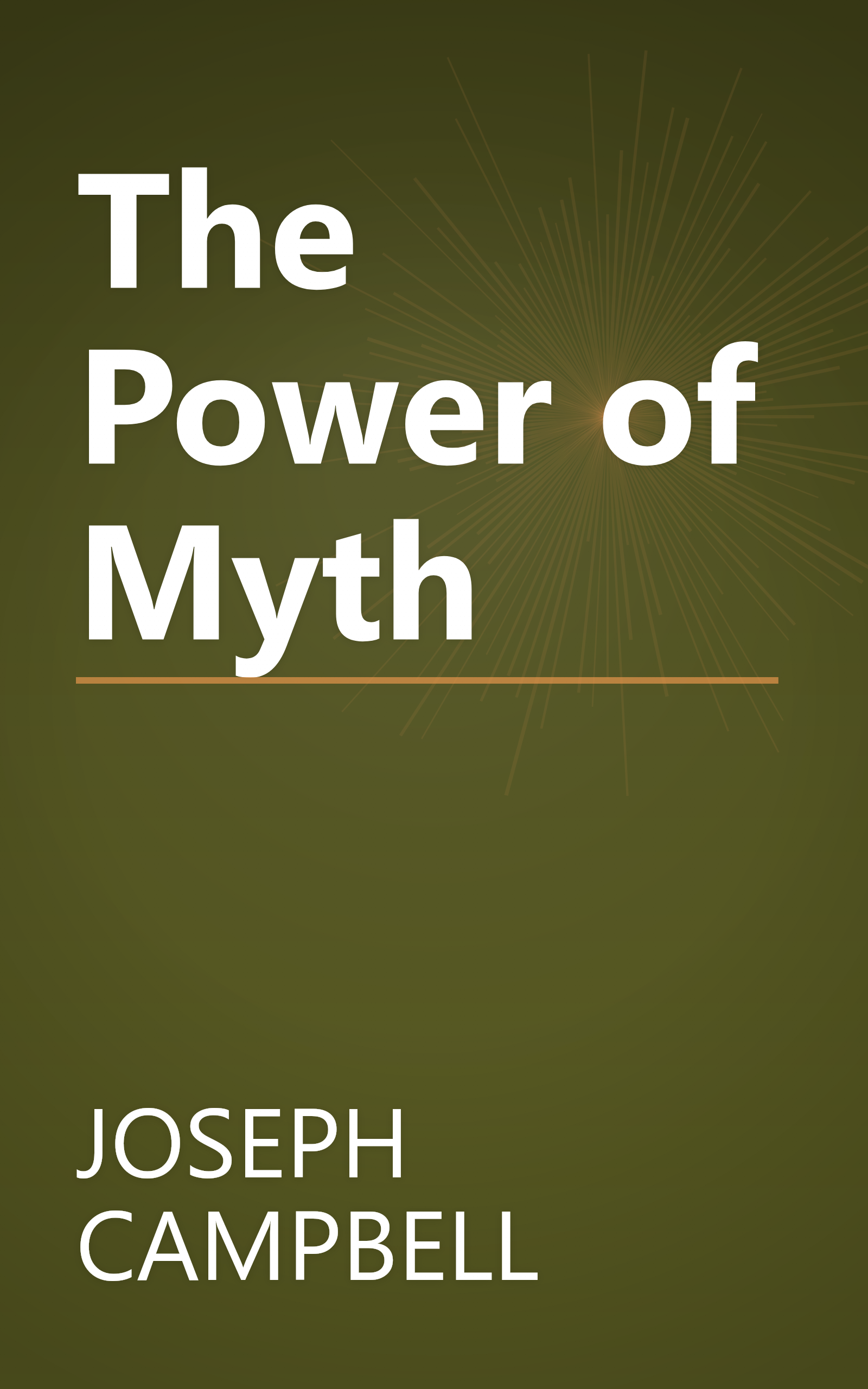 The Power of Myth book cover