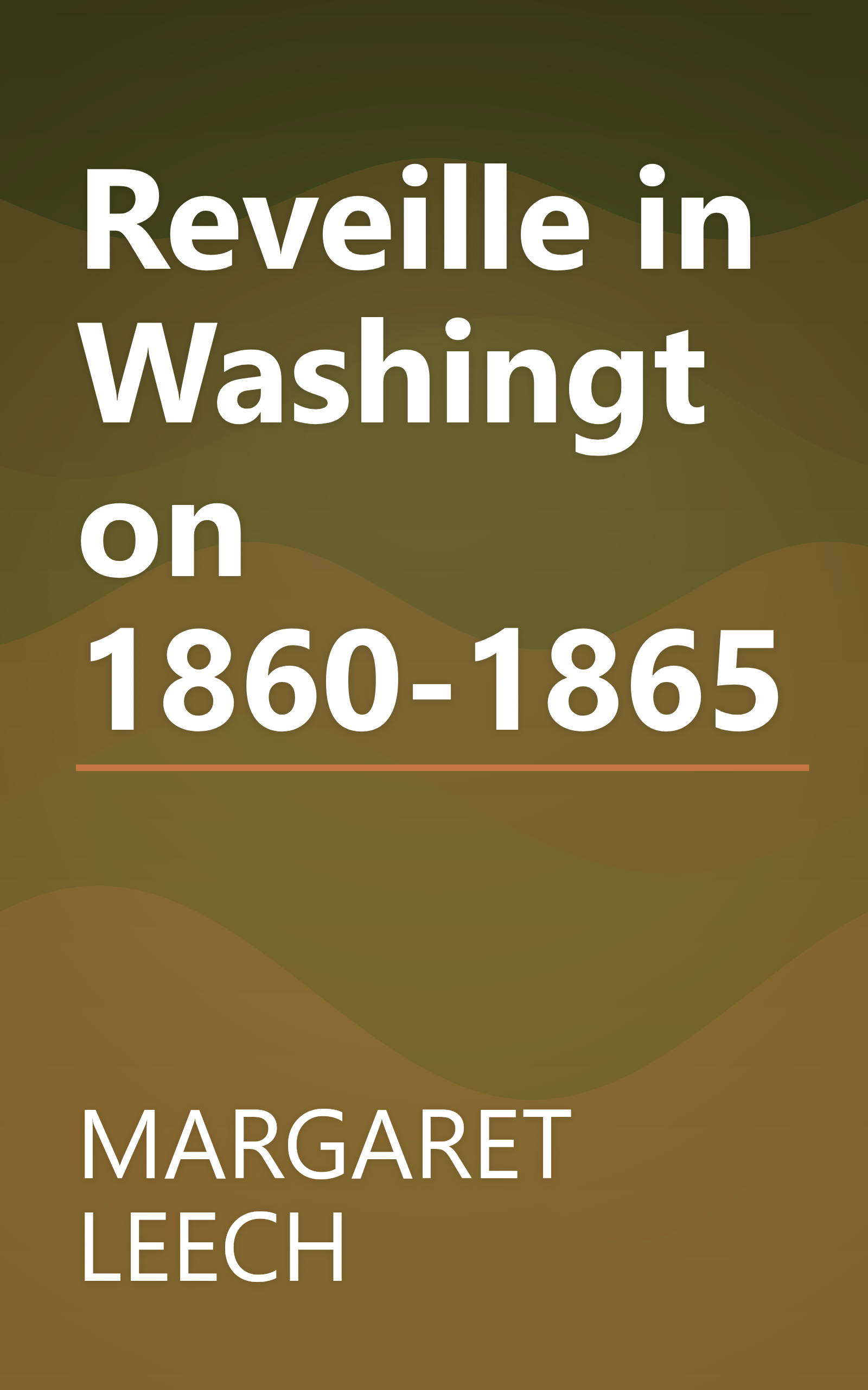 Reveille in Washington 1860-1865 book cover