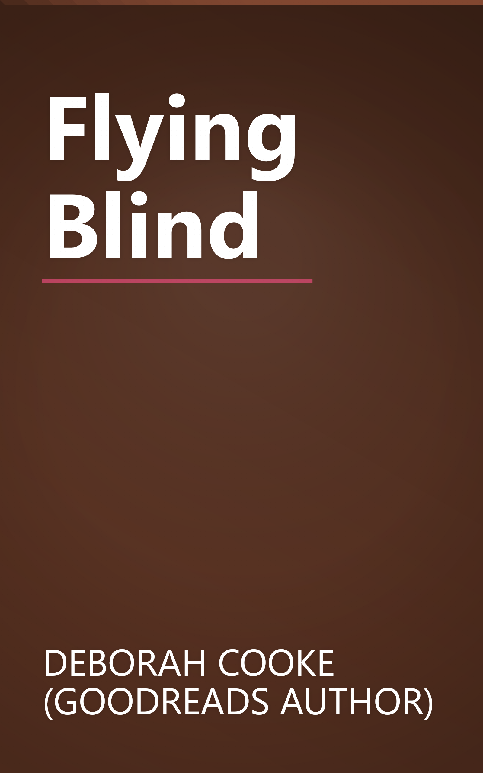 Flying Blind book cover