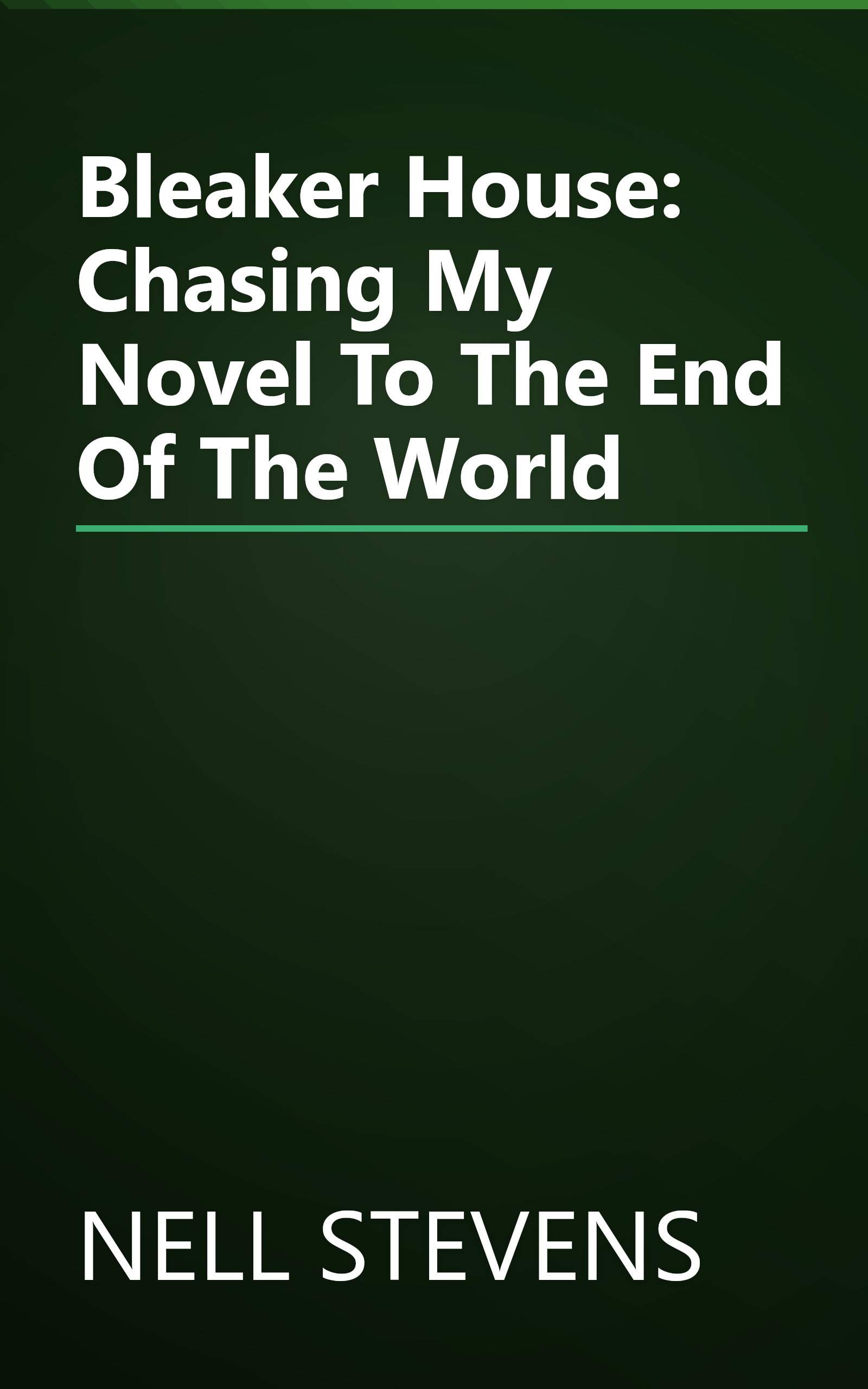 Bleaker House: Chasing My Novel To The End Of The World book cover