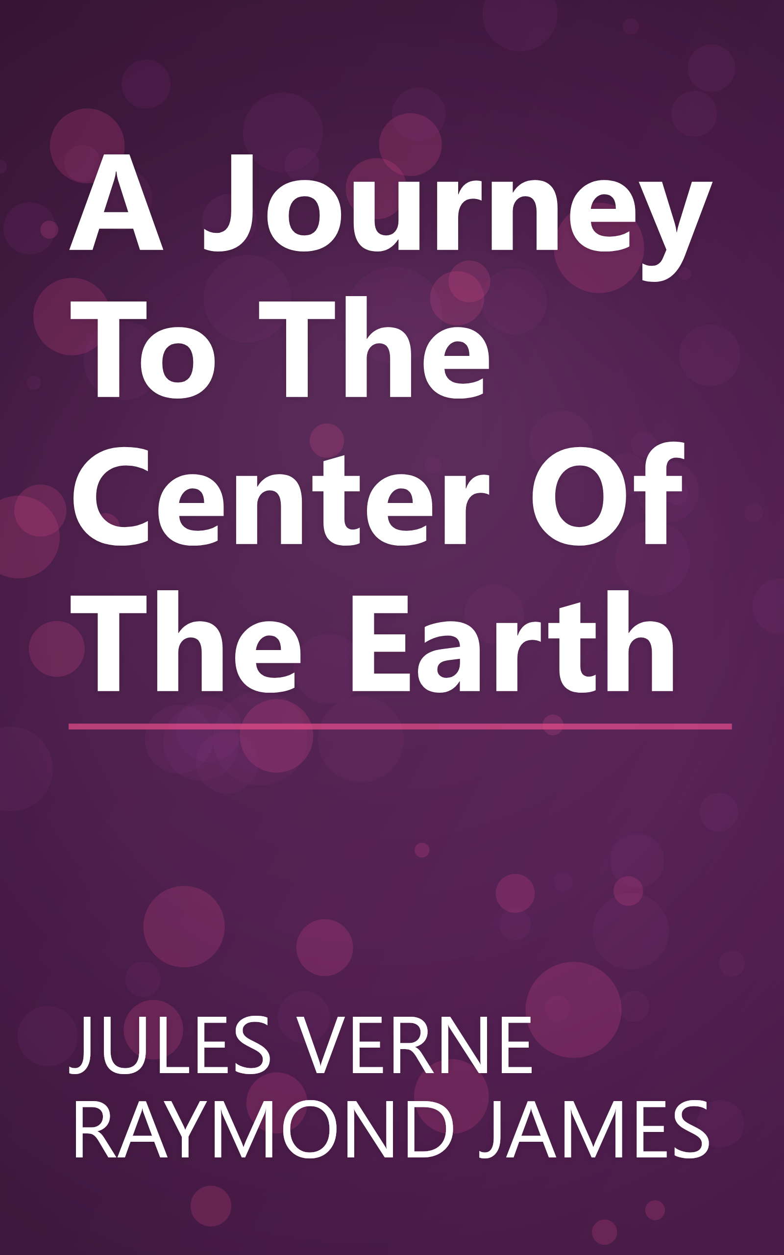 A Journey To The Center Of The Earth book cover