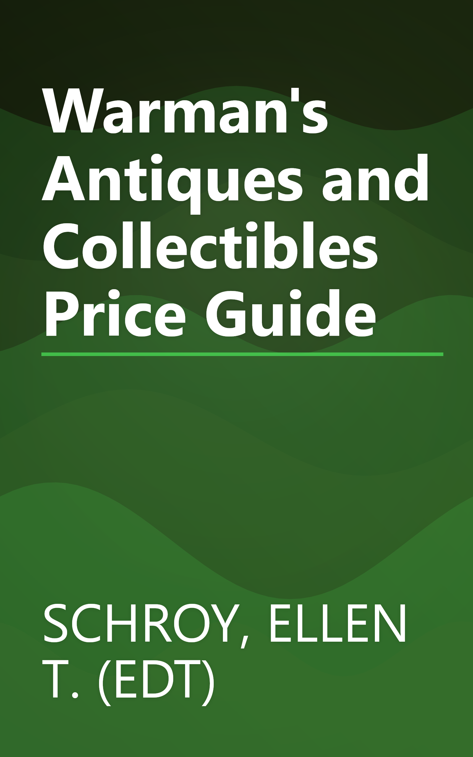 Warman's Antiques and Collectibles Price Guide book cover