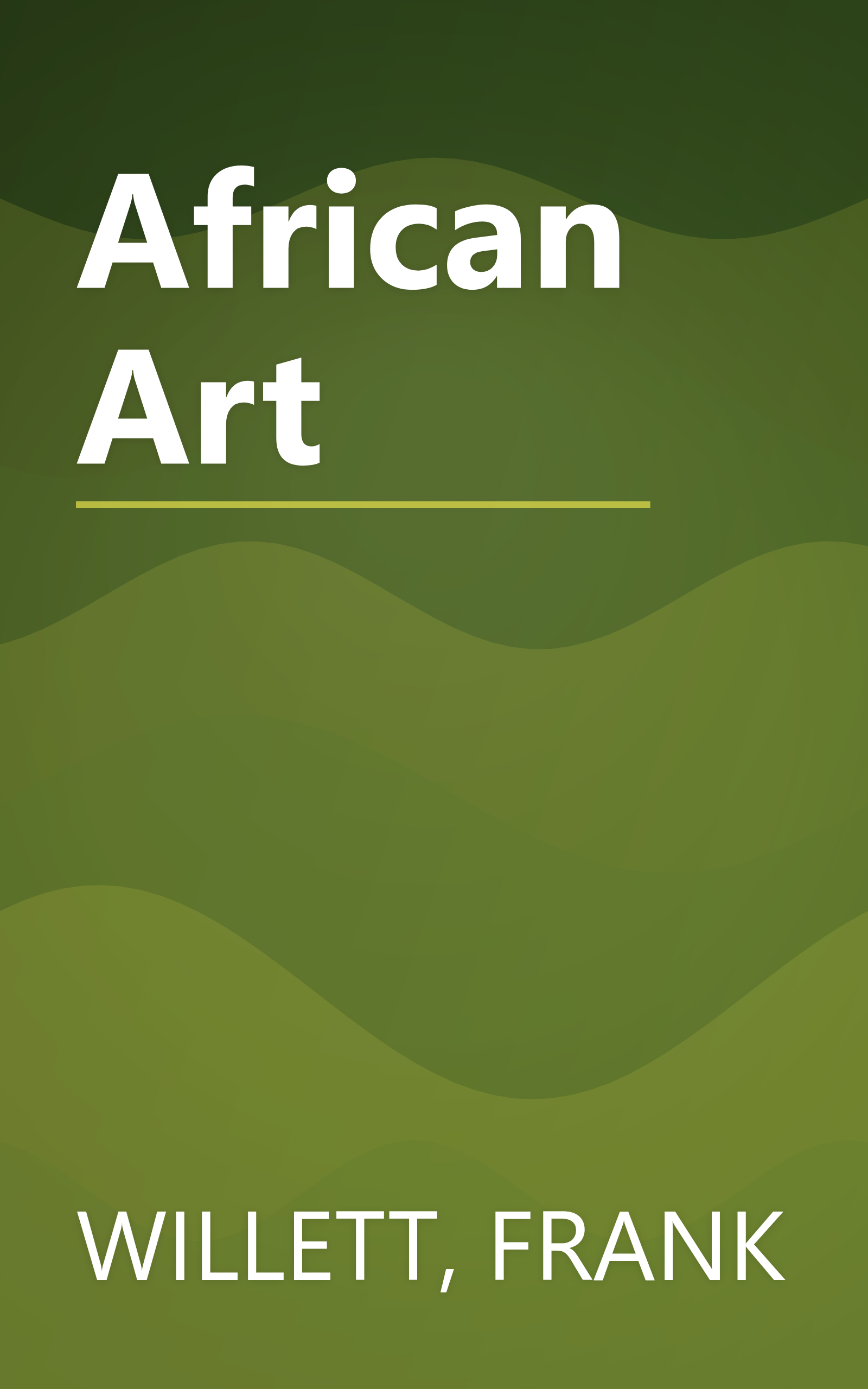 African Art book cover