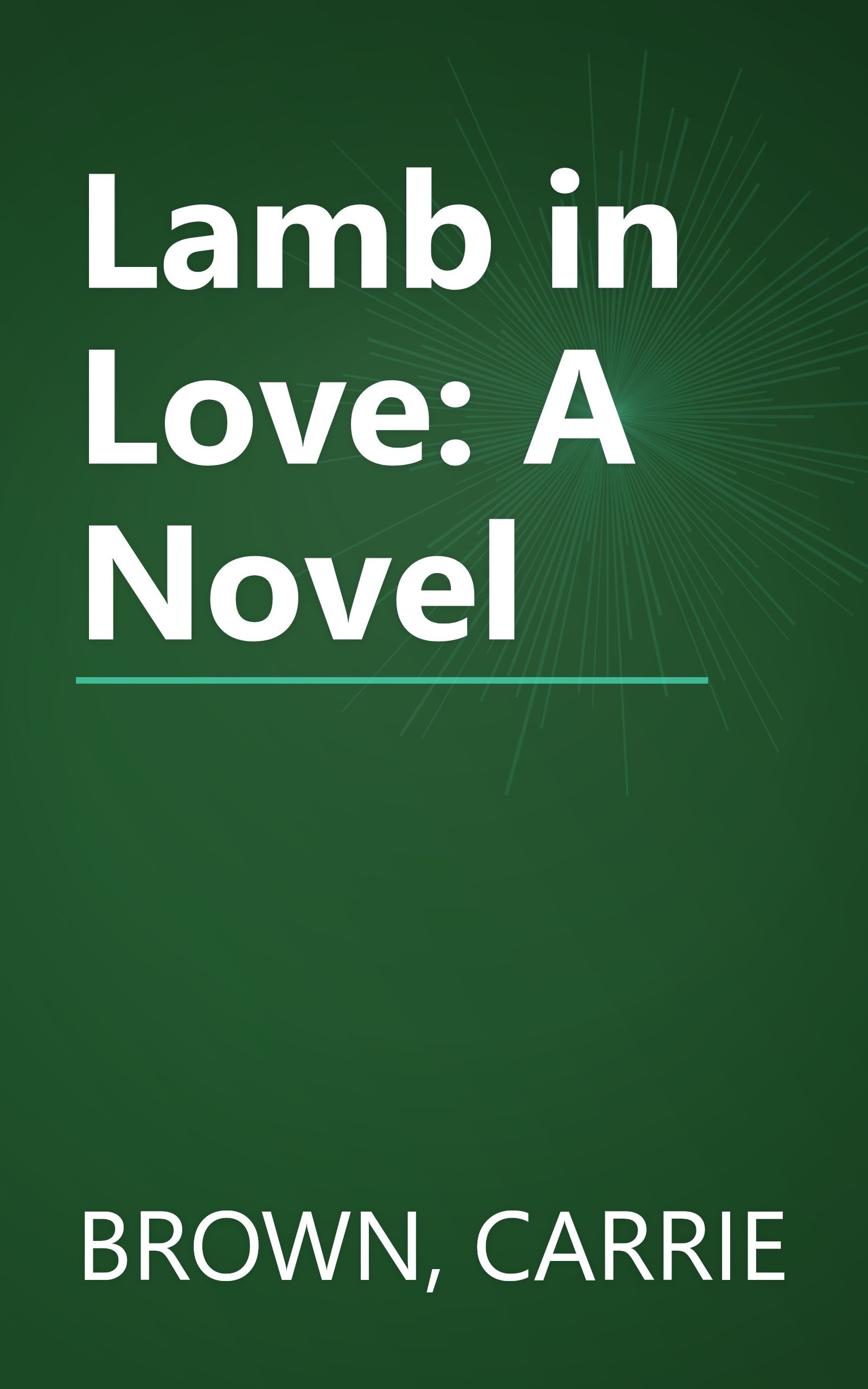 Lamb in Love: A Novel book cover