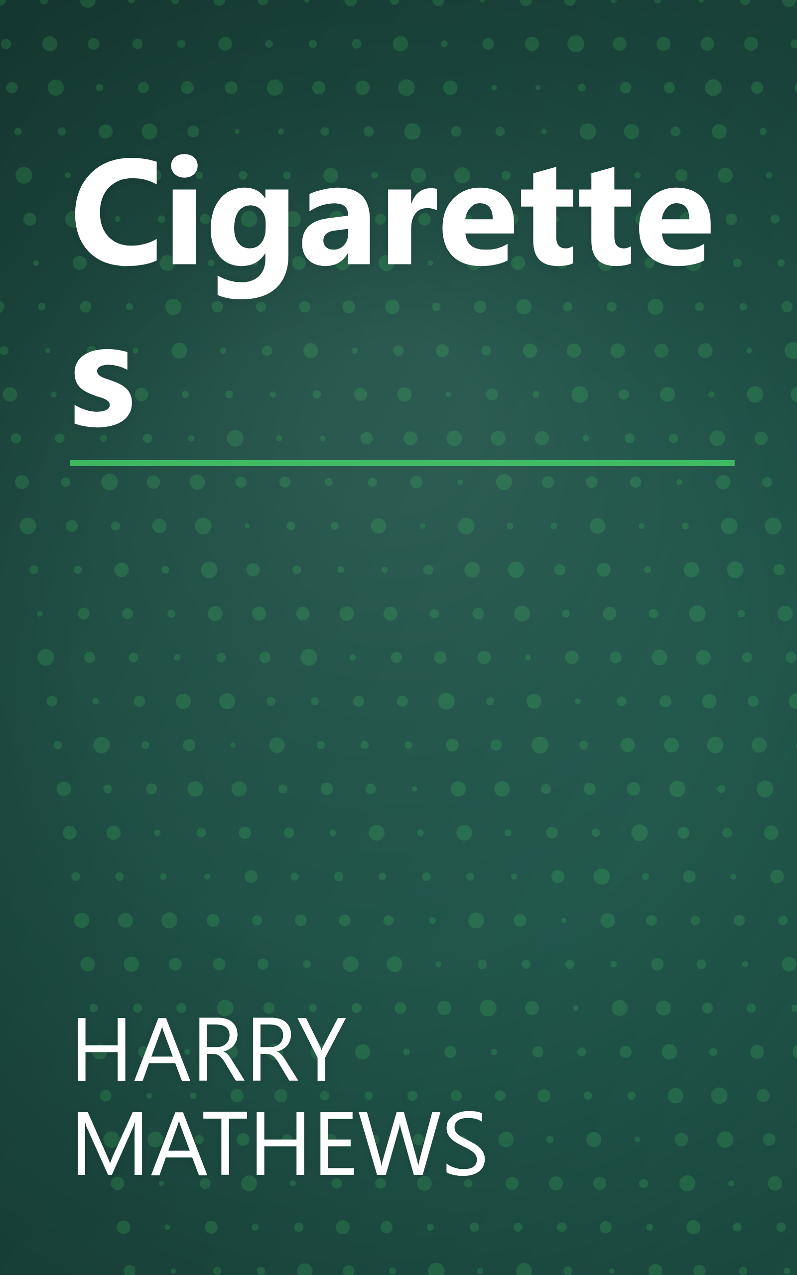 Cigarettes book cover