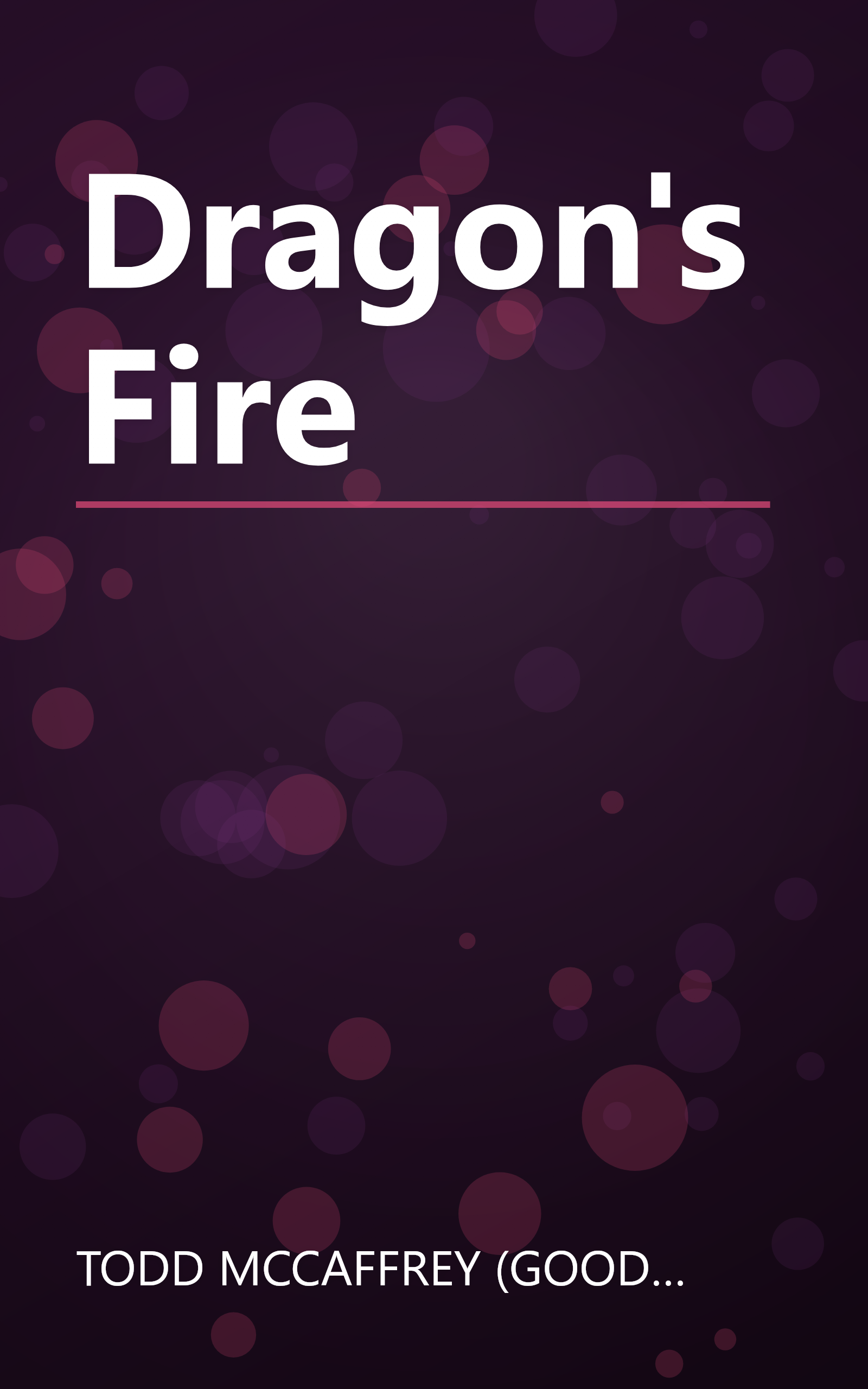 Dragon's Fire book cover