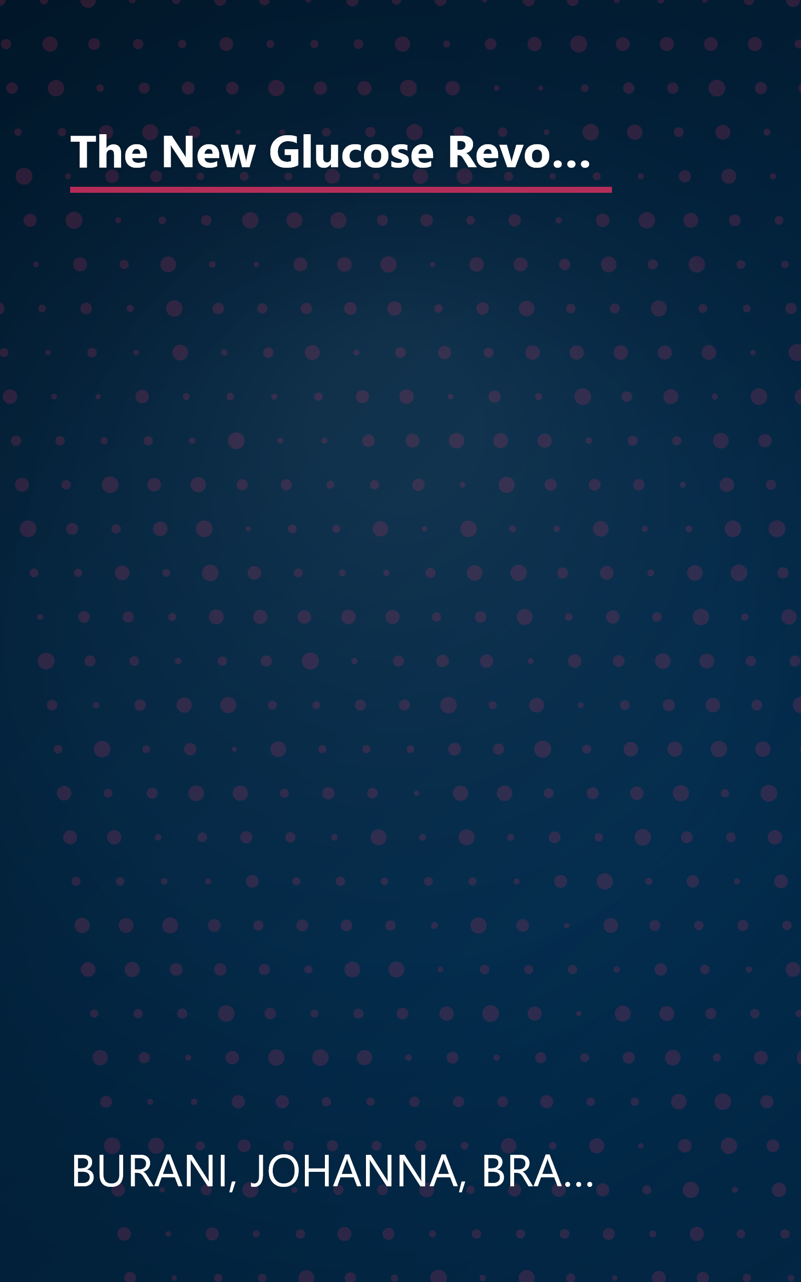 The New Glucose Revolution Life Plan: Discover How to Make the Glycemic Index the Foundation for a Lifetime of Healthy Eating book cover