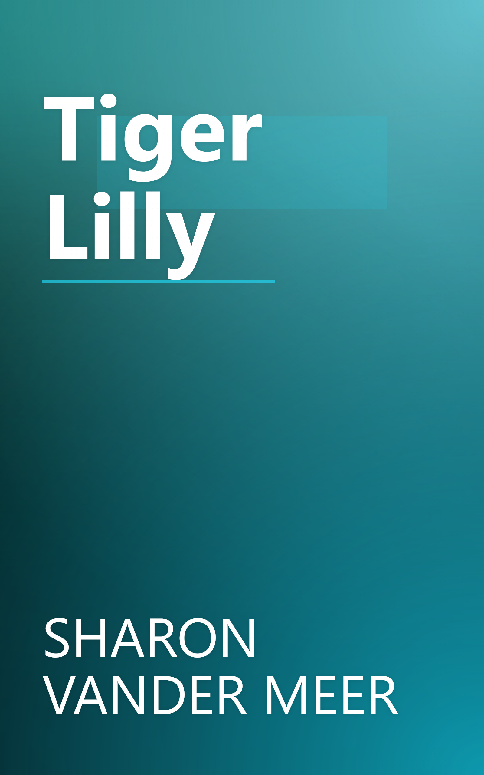 Tiger Lilly book cover