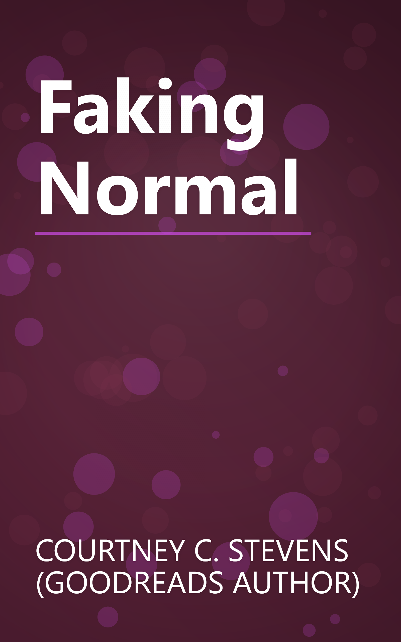 Faking Normal book cover