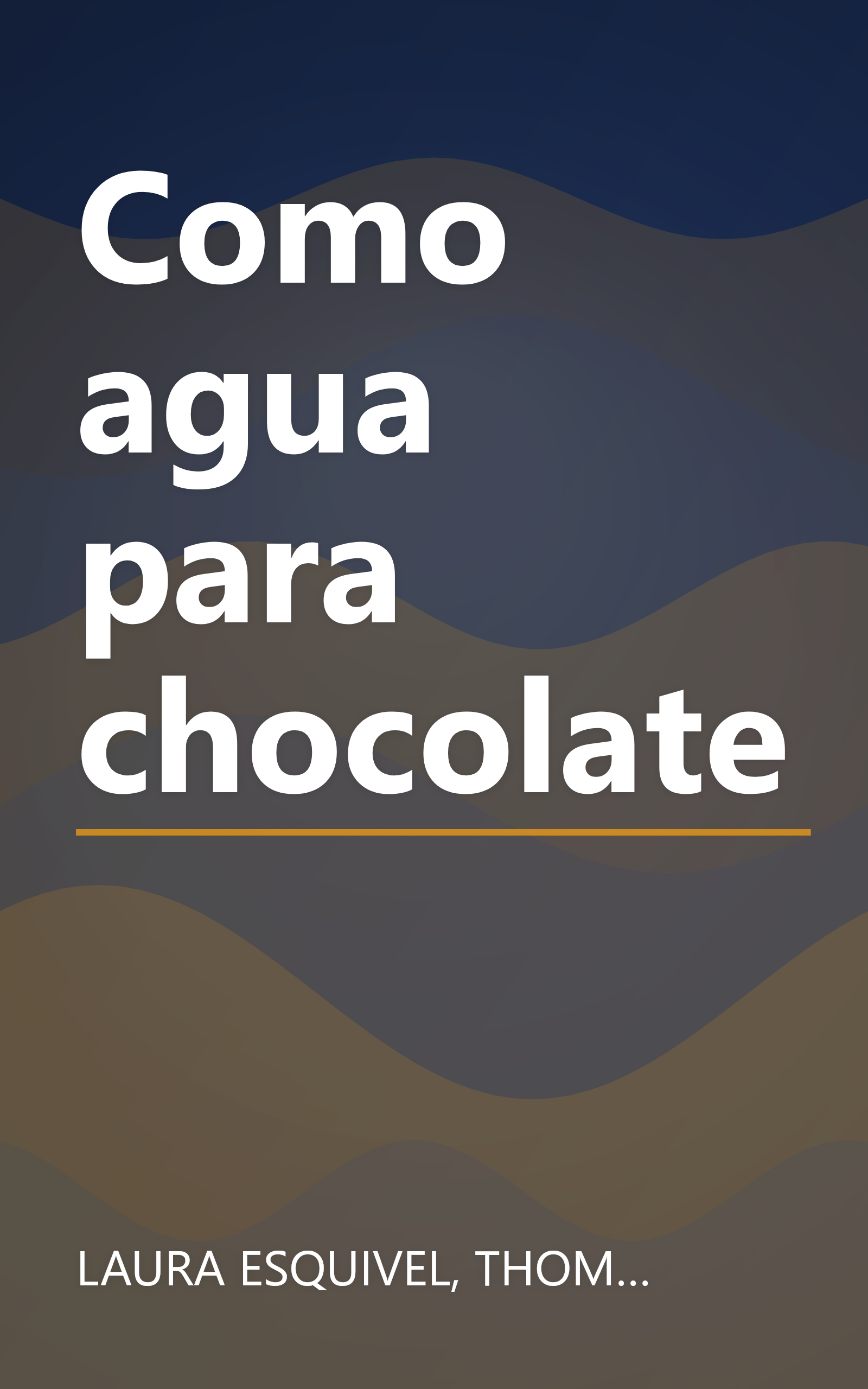 Como agua para chocolate book cover