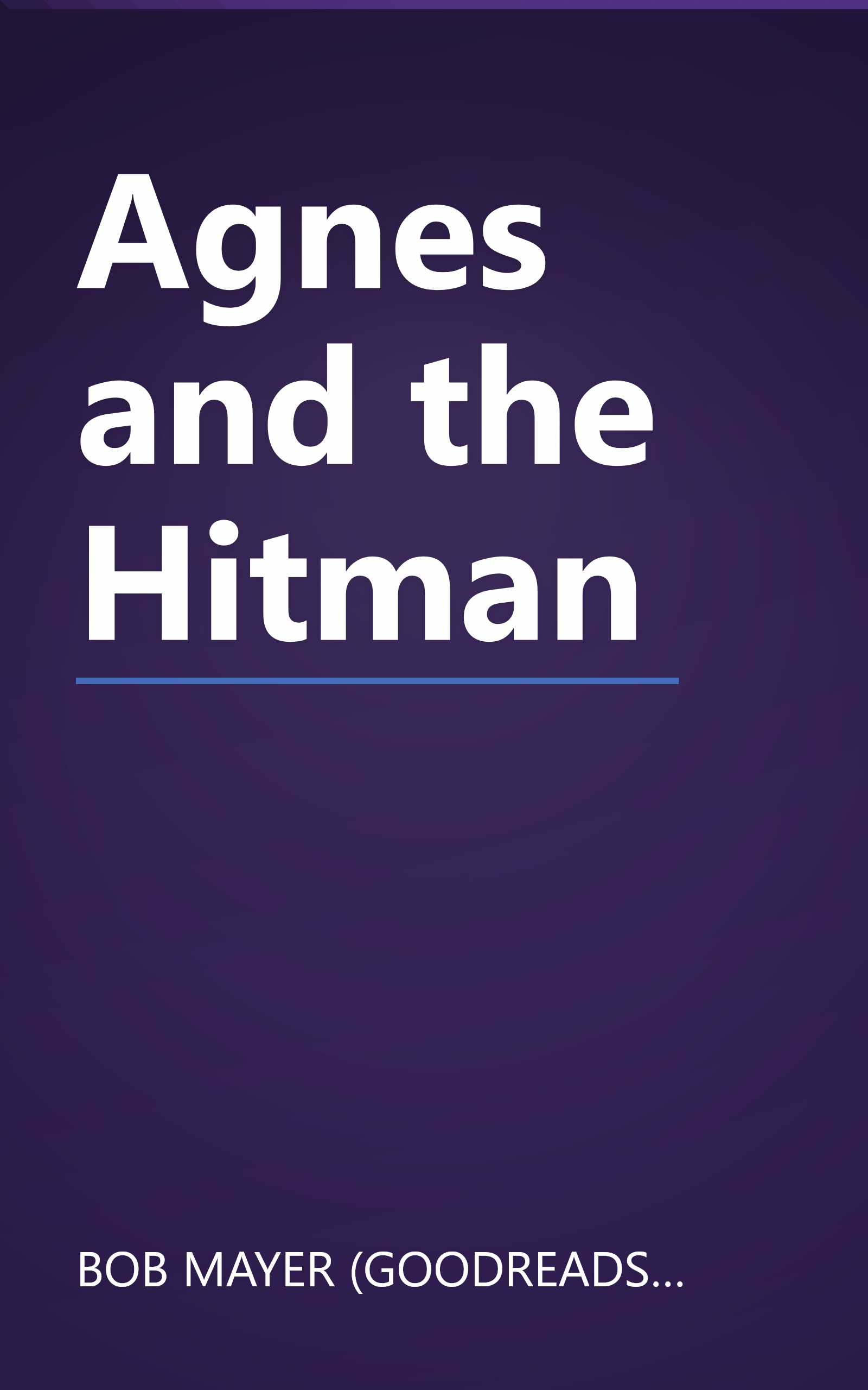 Agnes and the Hitman book cover