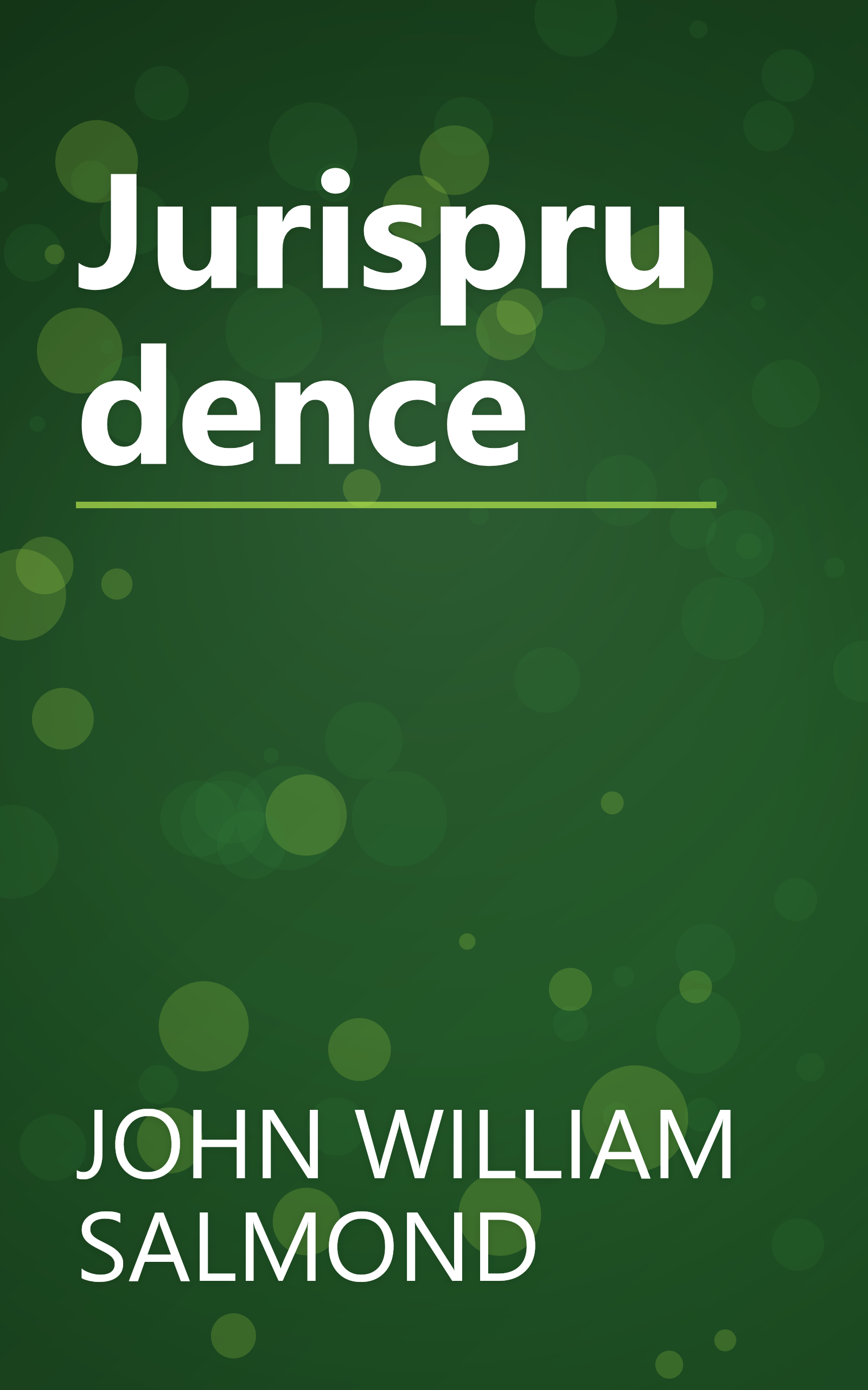 Jurisprudence book cover