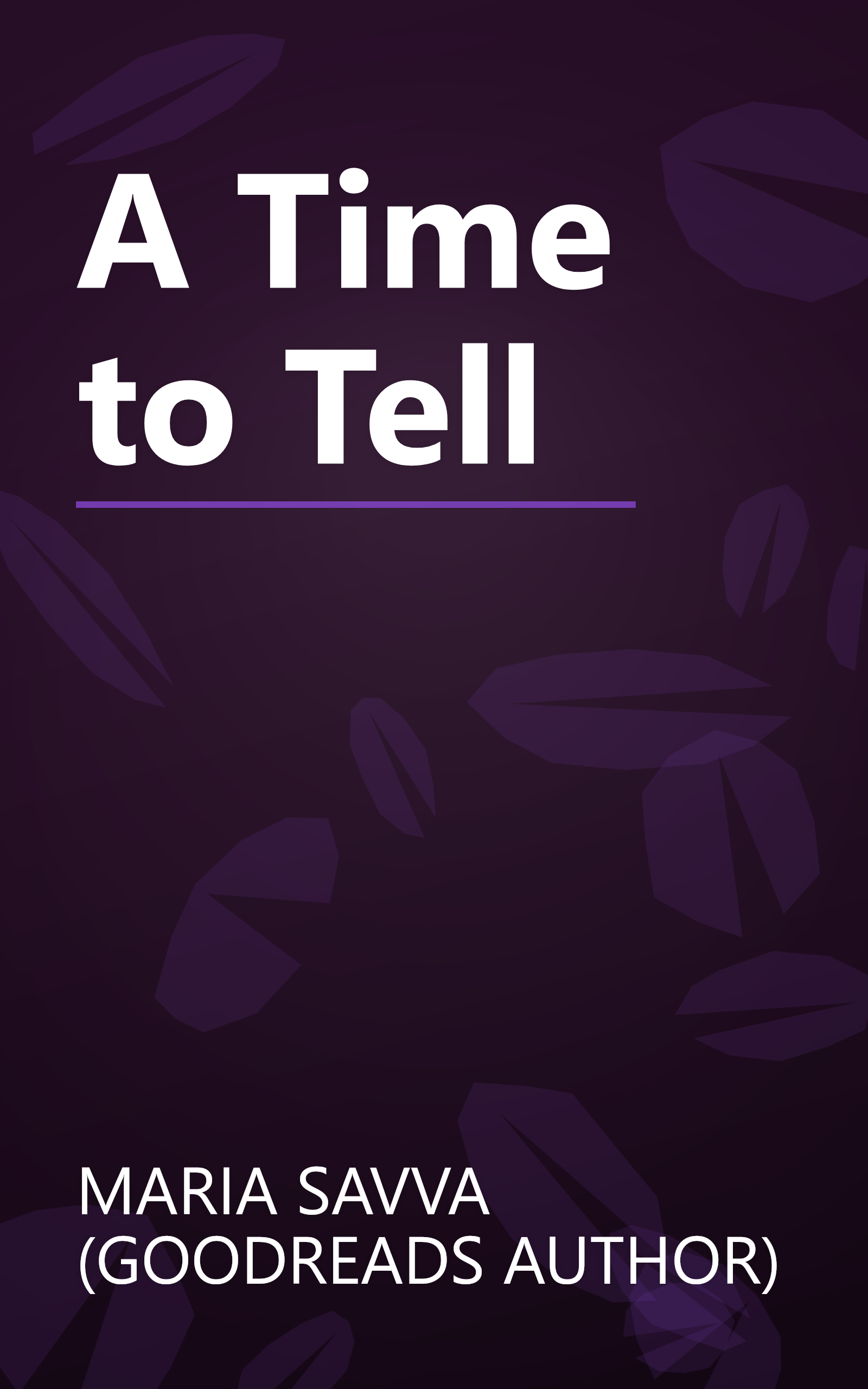 A Time to Tell book cover