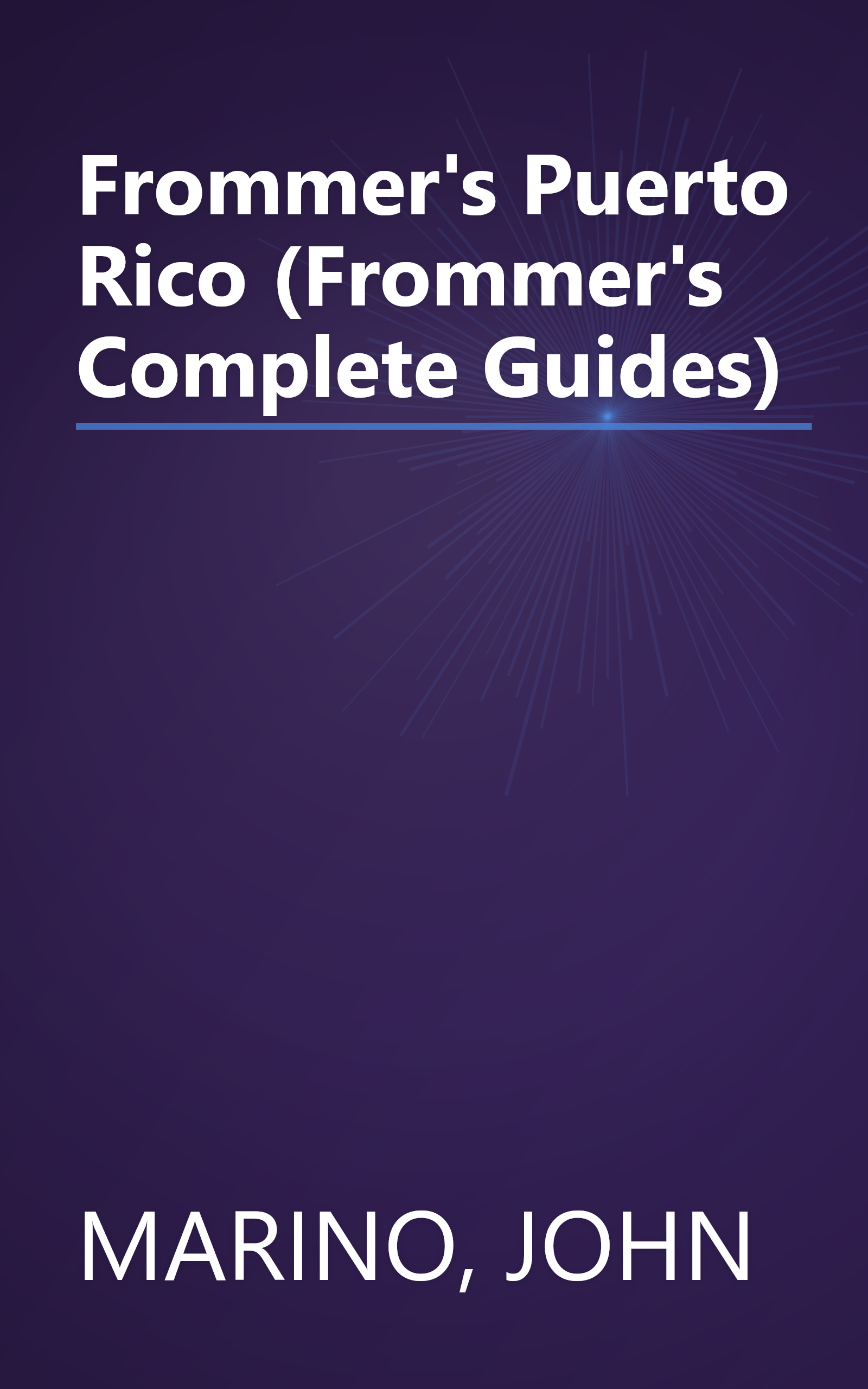 Frommer's Puerto Rico (Frommer's Complete Guides) book cover