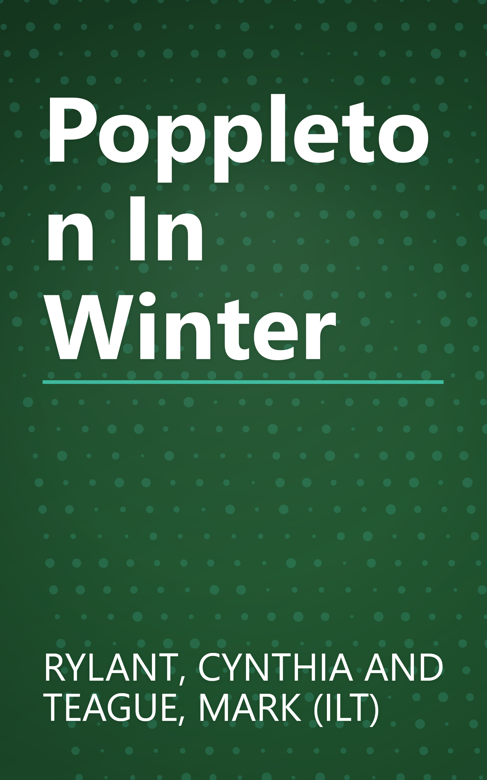 Poppleton In Winter book cover