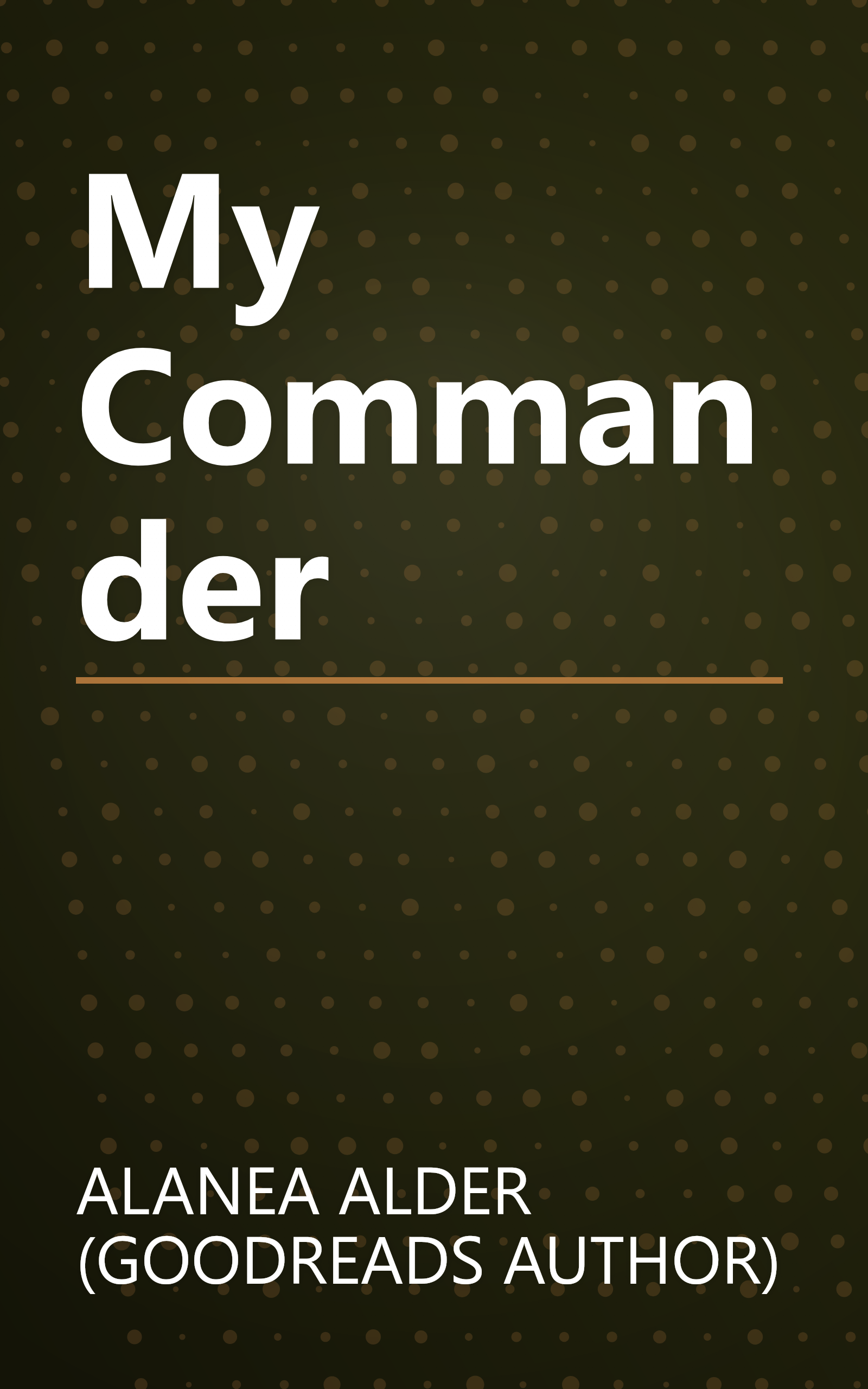 My Commander book cover
