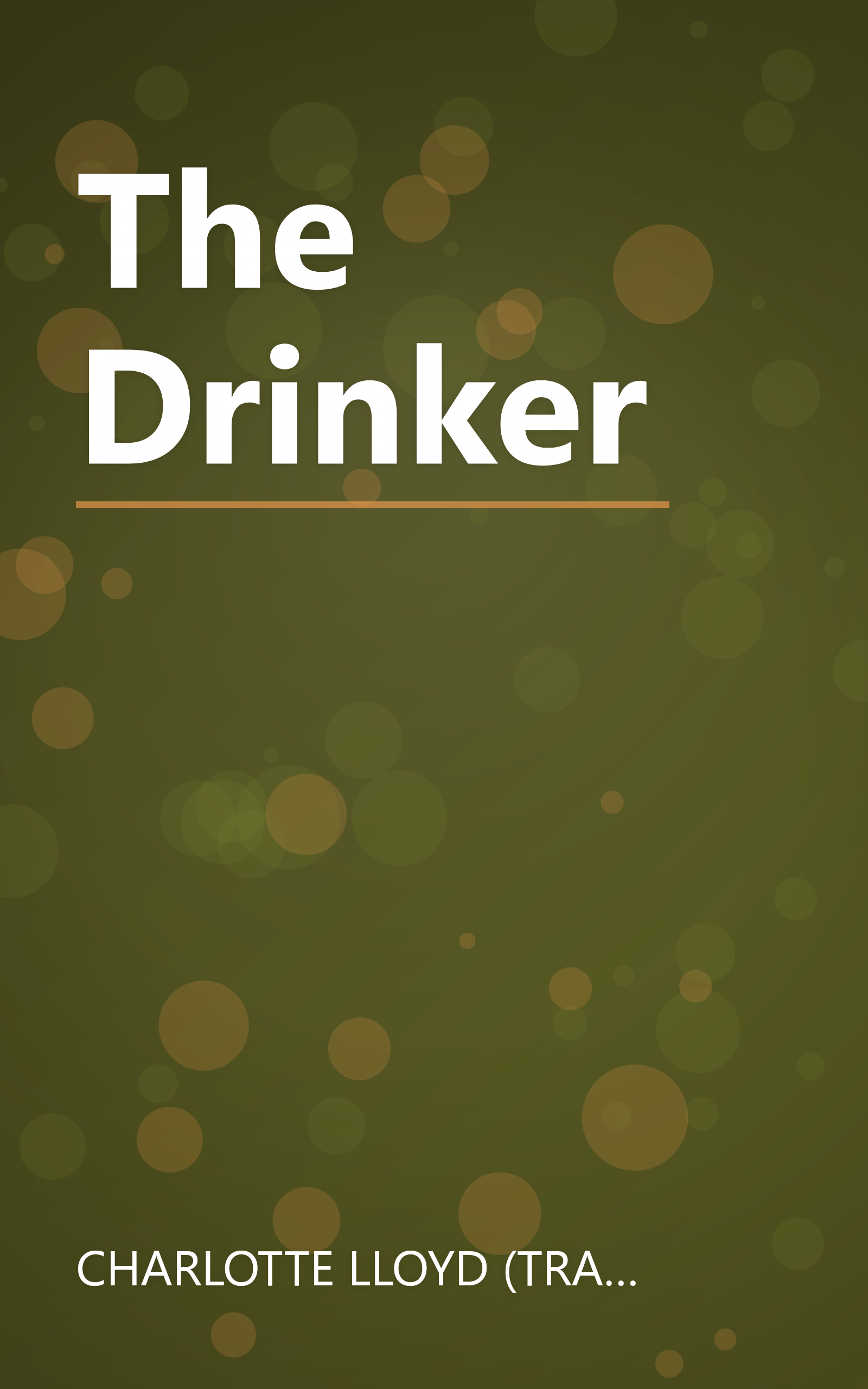 The Drinker book cover