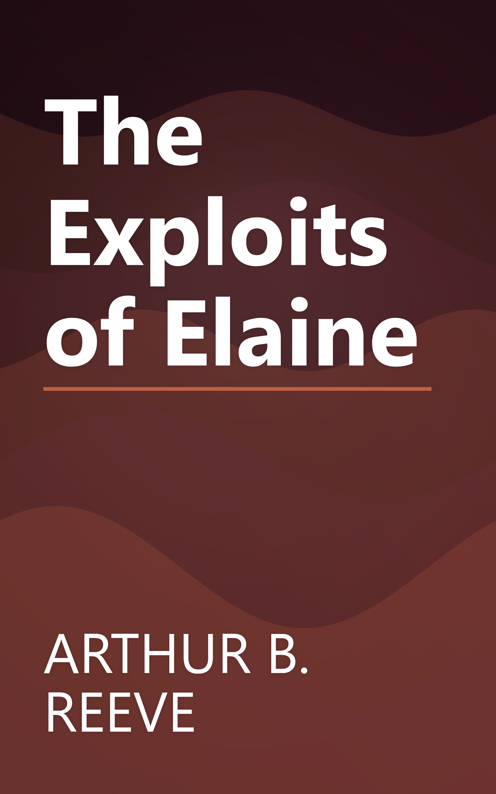 The Exploits of Elaine book cover