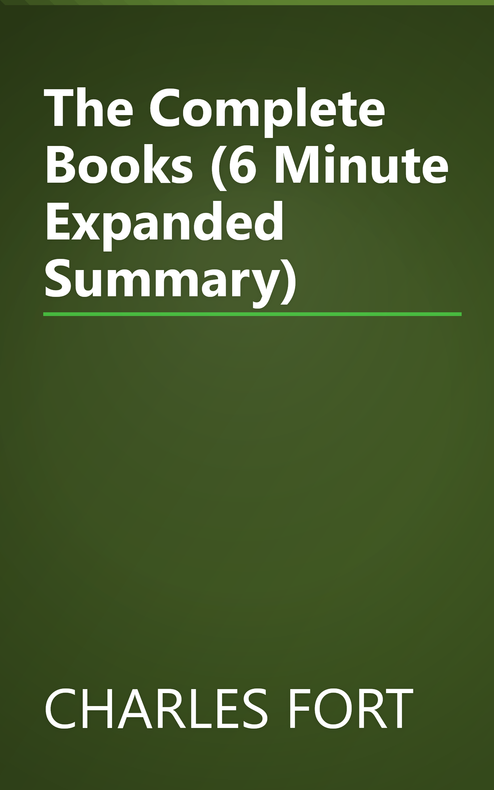 The Complete Books (6 Minute   Expanded Summary) book cover