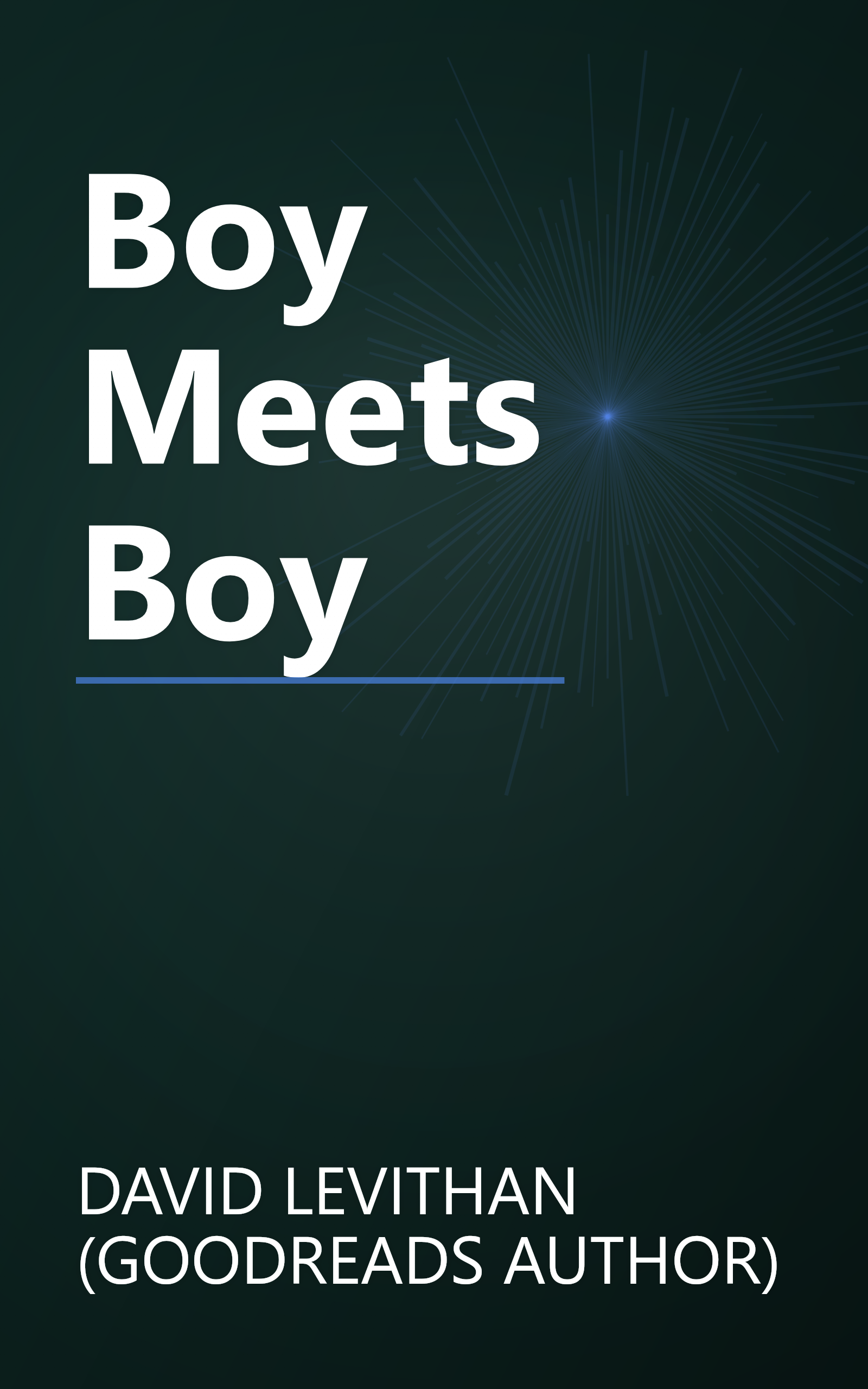 Boy Meets Boy book cover