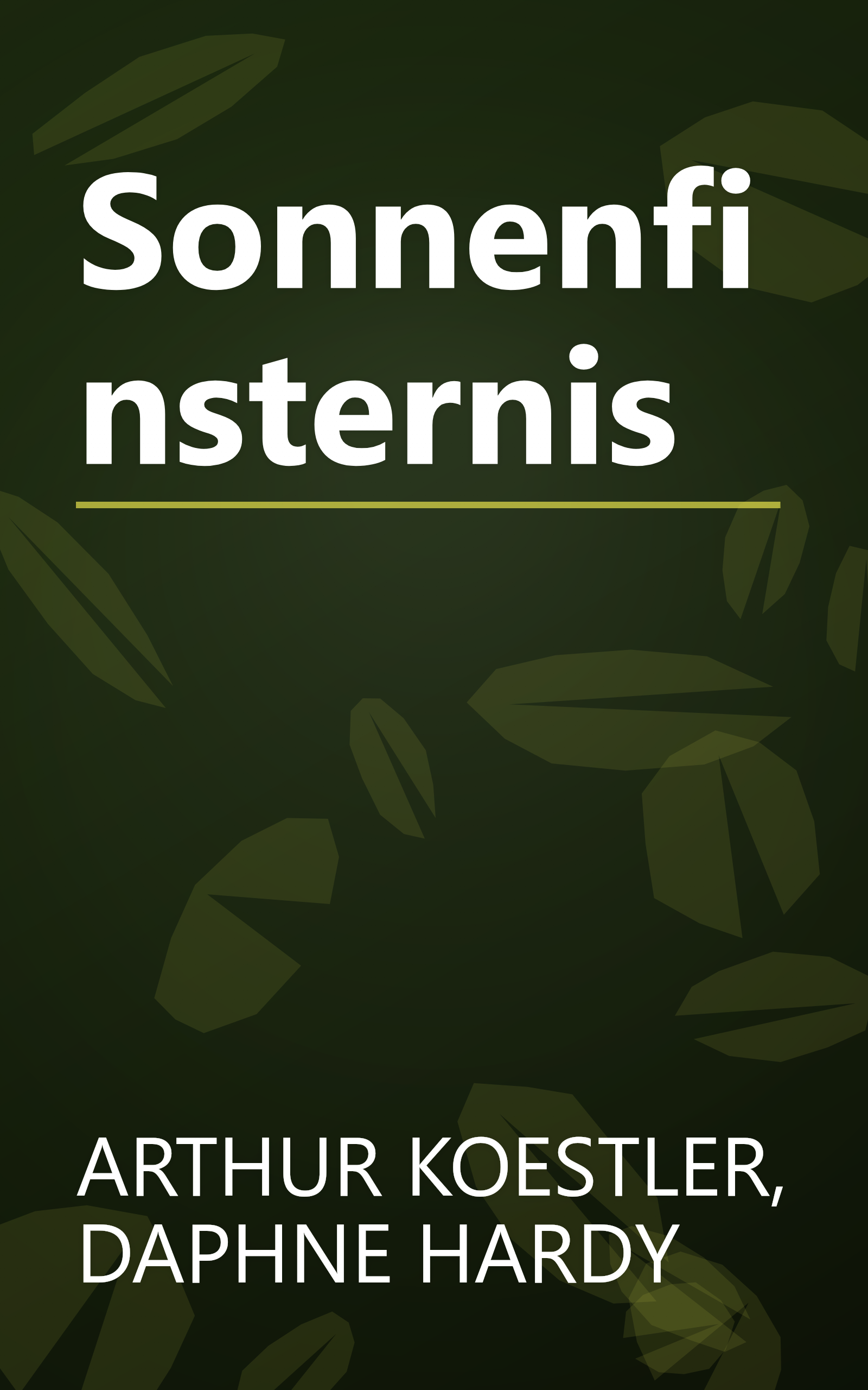 Sonnenfinsternis book cover
