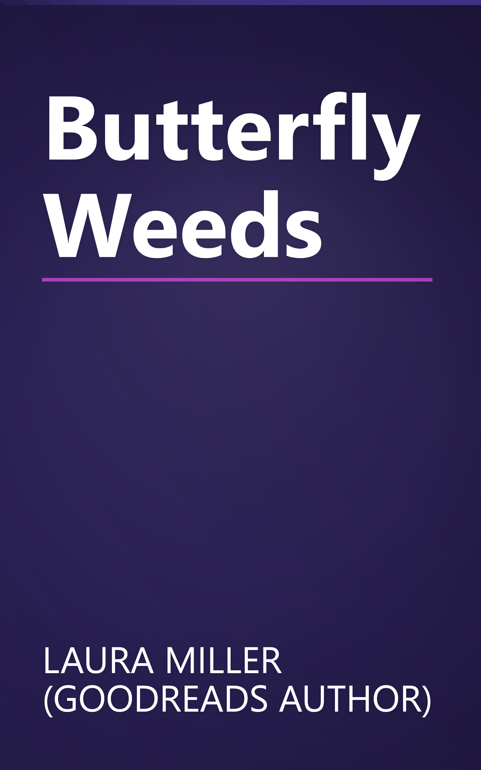 Butterfly Weeds book cover