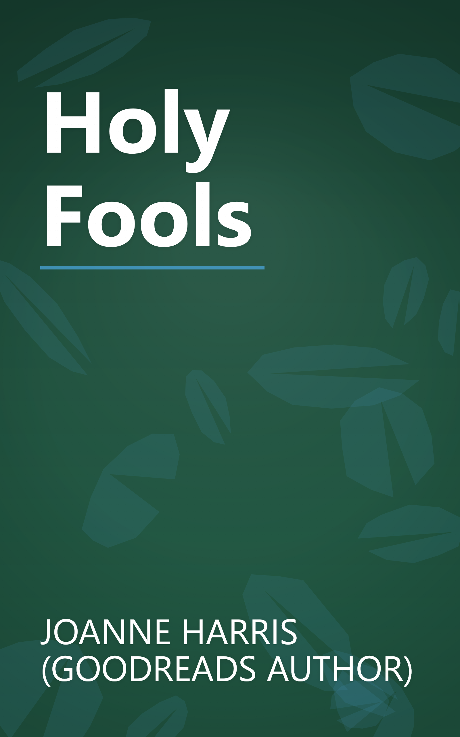 Holy Fools book cover