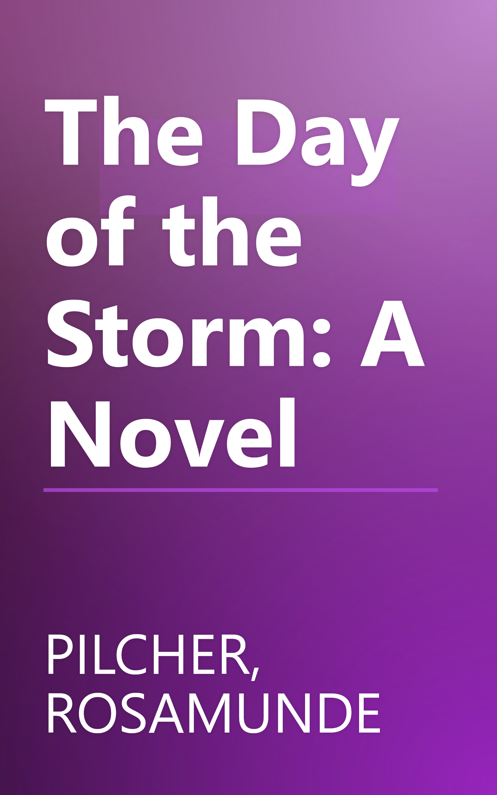 The Day of the Storm: A Novel book cover
