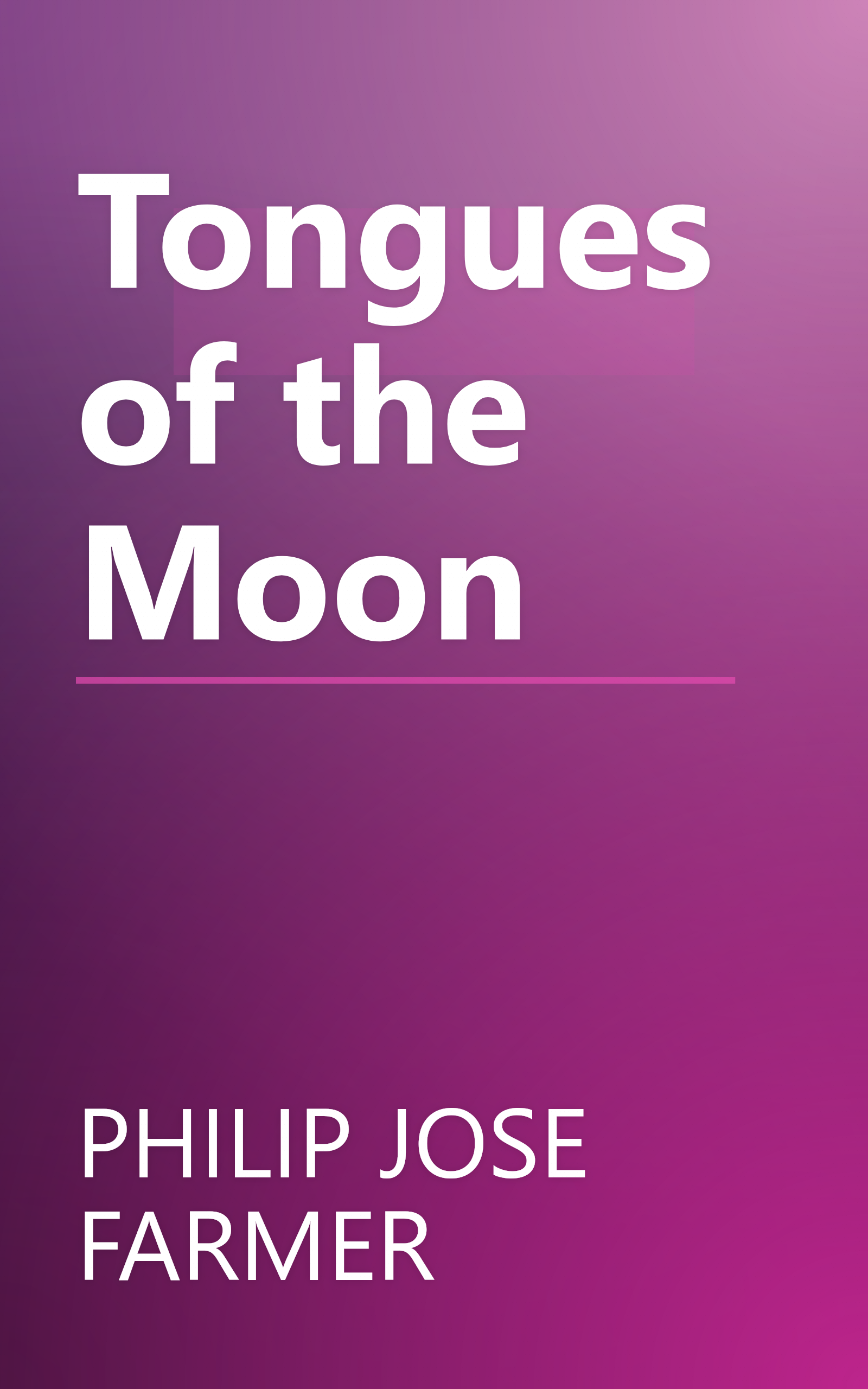 Tongues of the Moon book cover