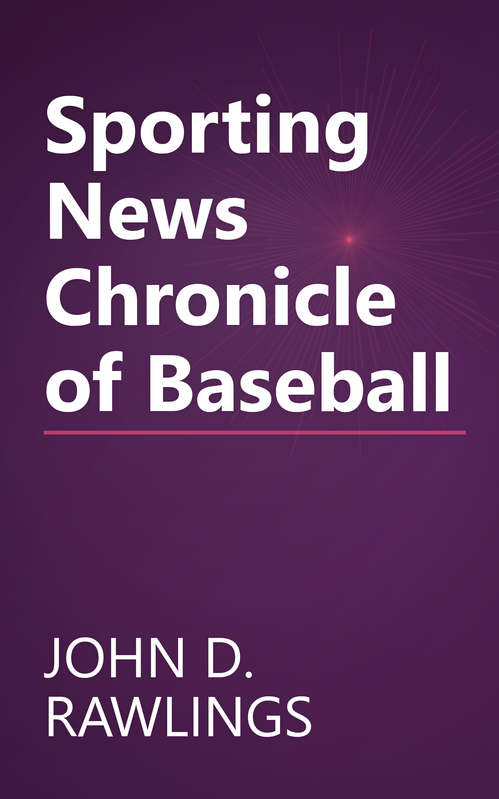 Sporting News Chronicle of Baseball book cover