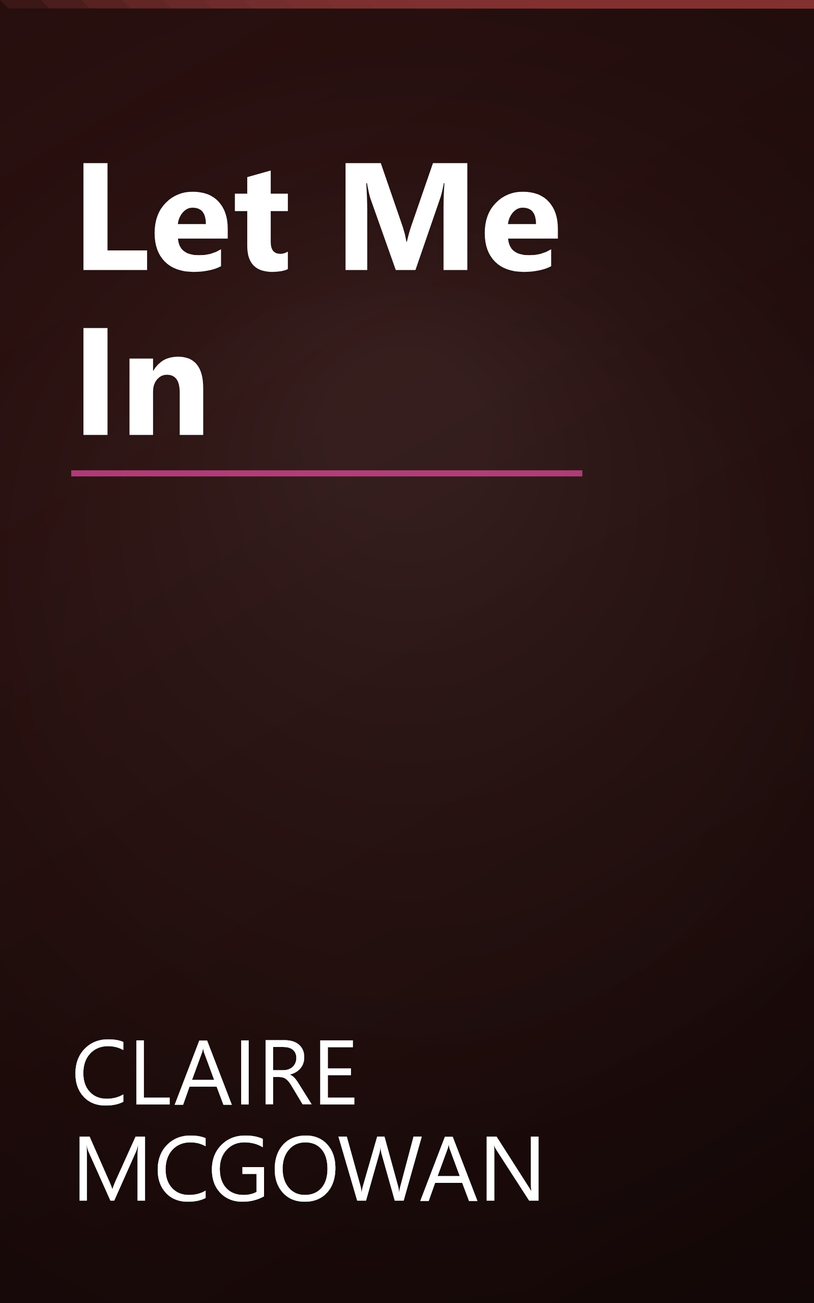 Let Me In book cover