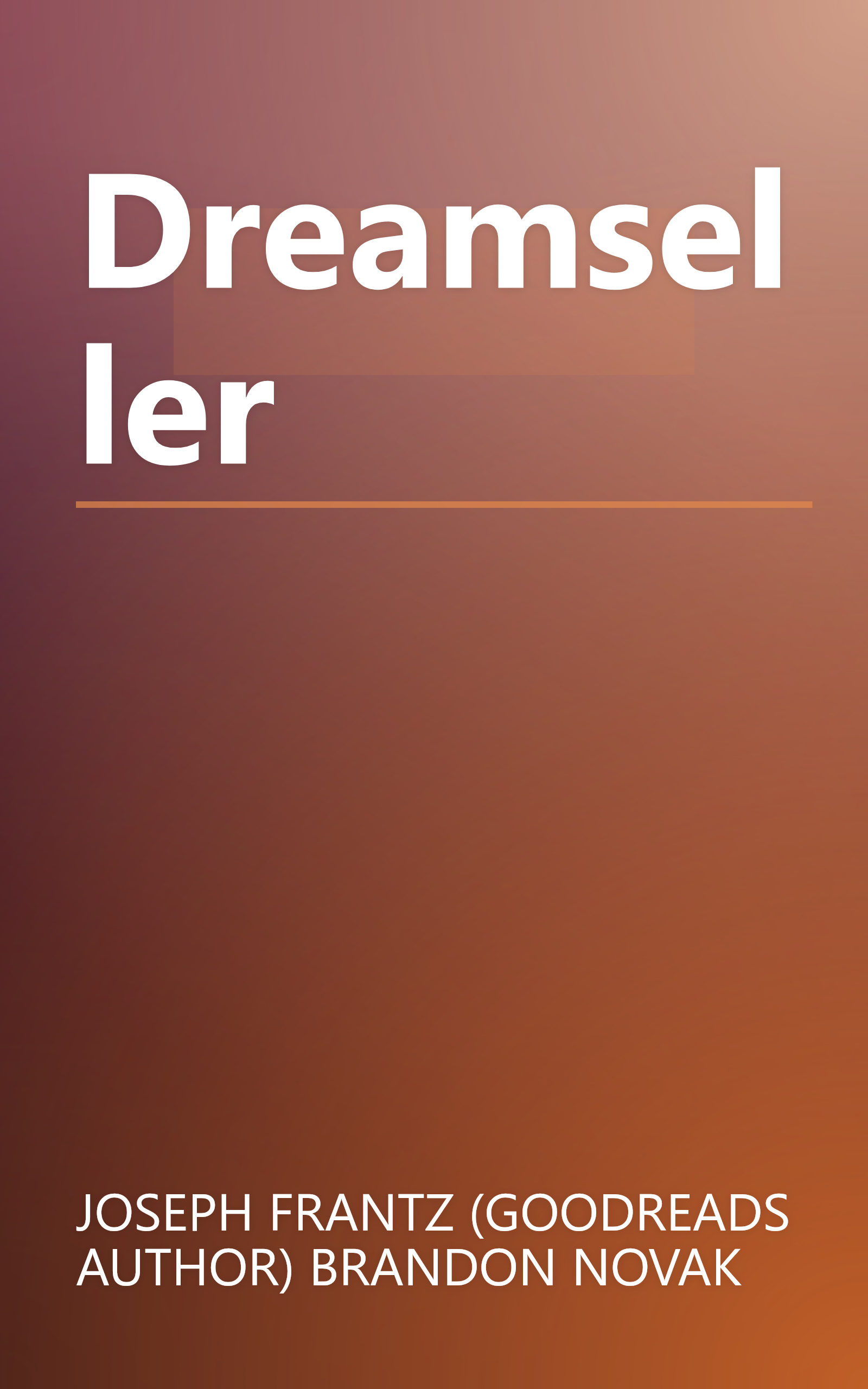 Dreamseller book cover