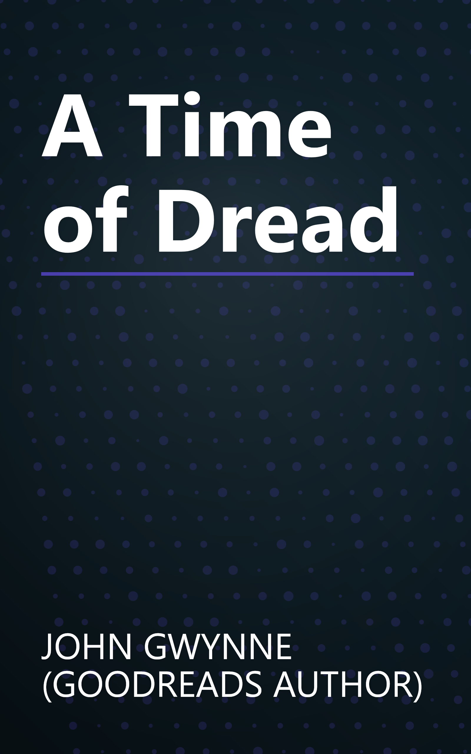 A Time of Dread book cover