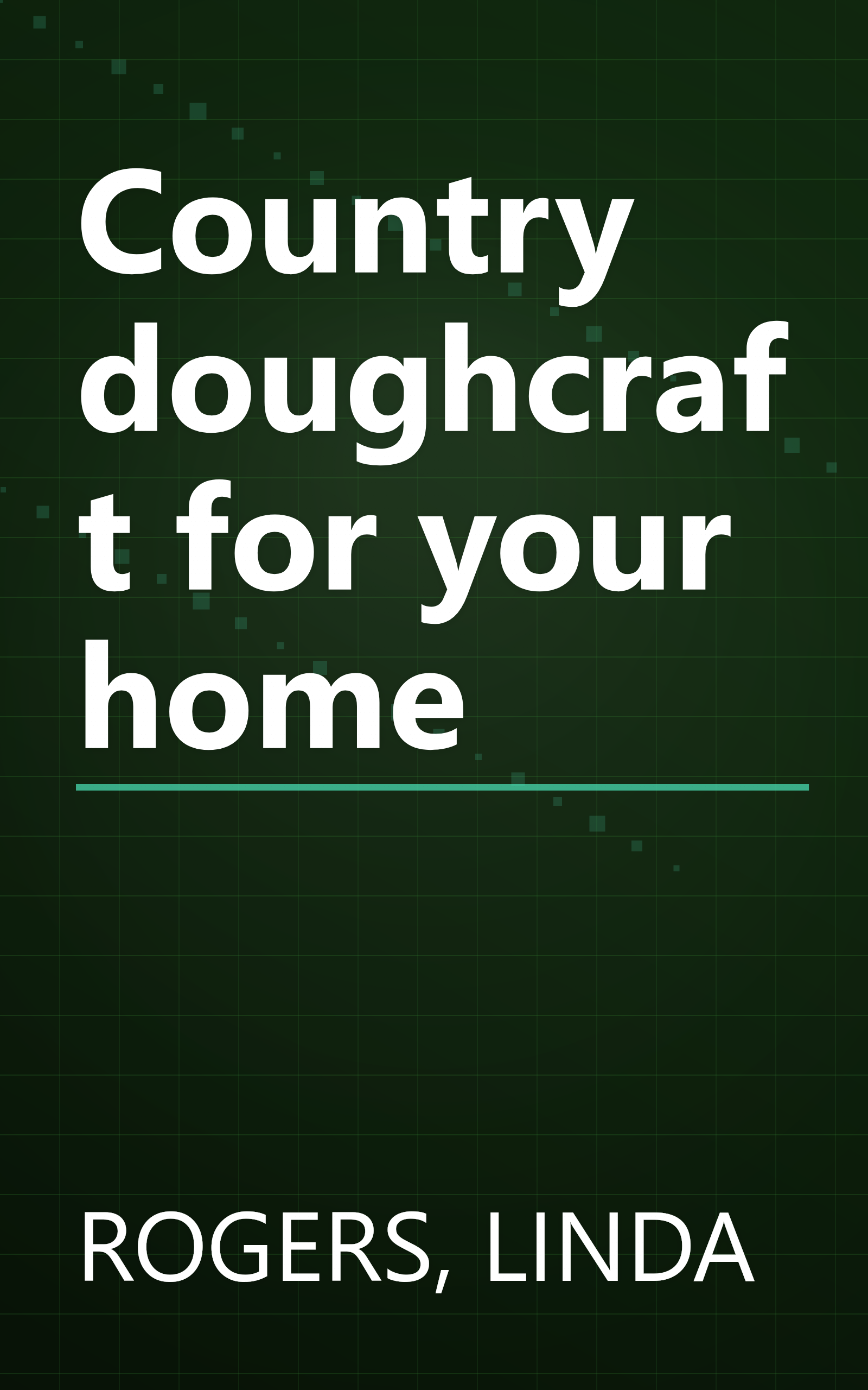 Country doughcraft for your home book cover